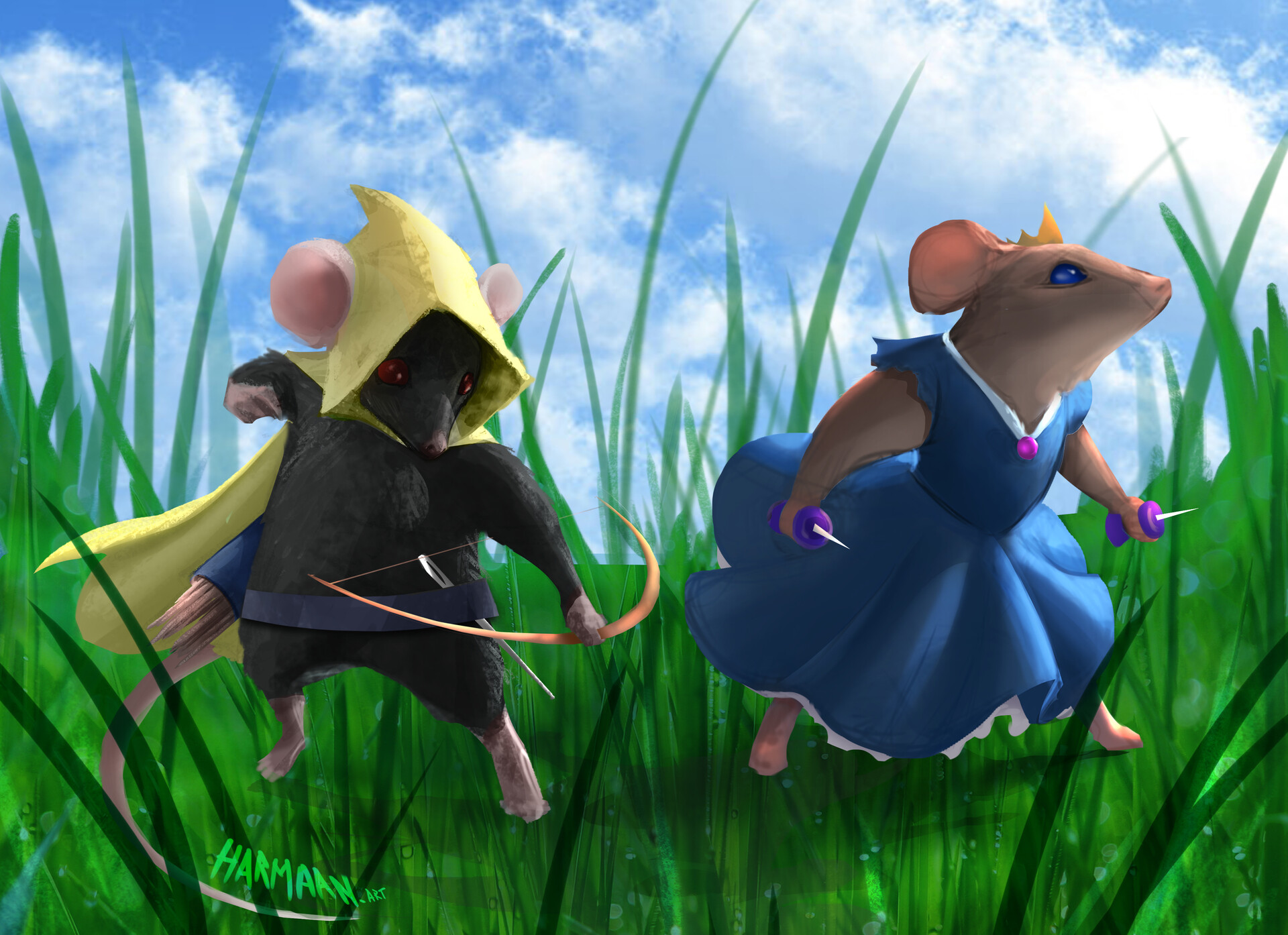 ArtStation - Brave Mice