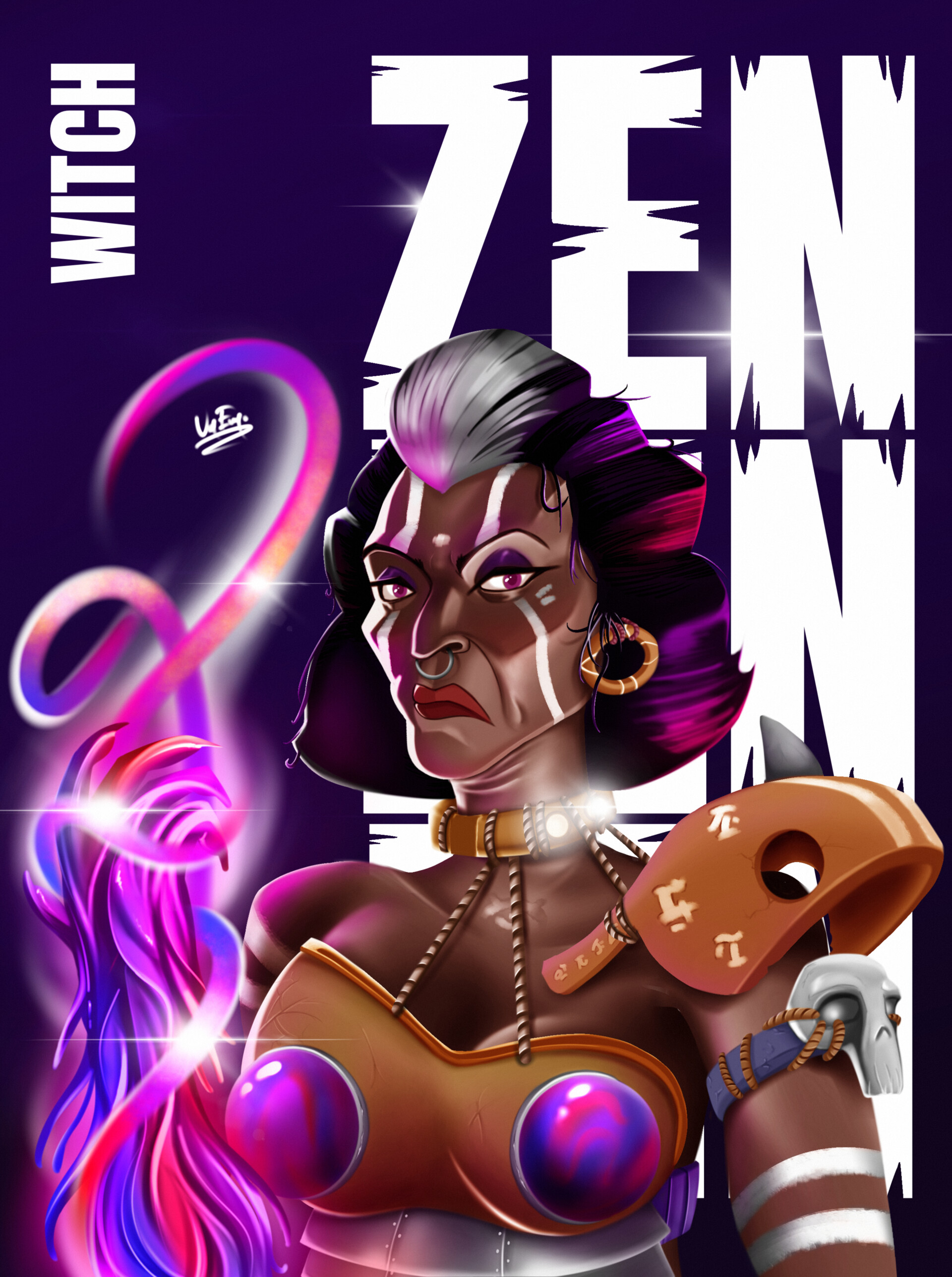 ArtStation - ZEN Character Design Artwork