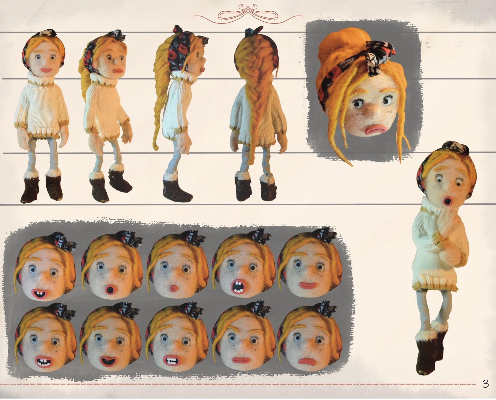 ArtStation - Stop motion character