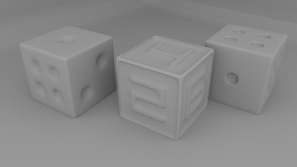 ArtStation - Maya Dice Models