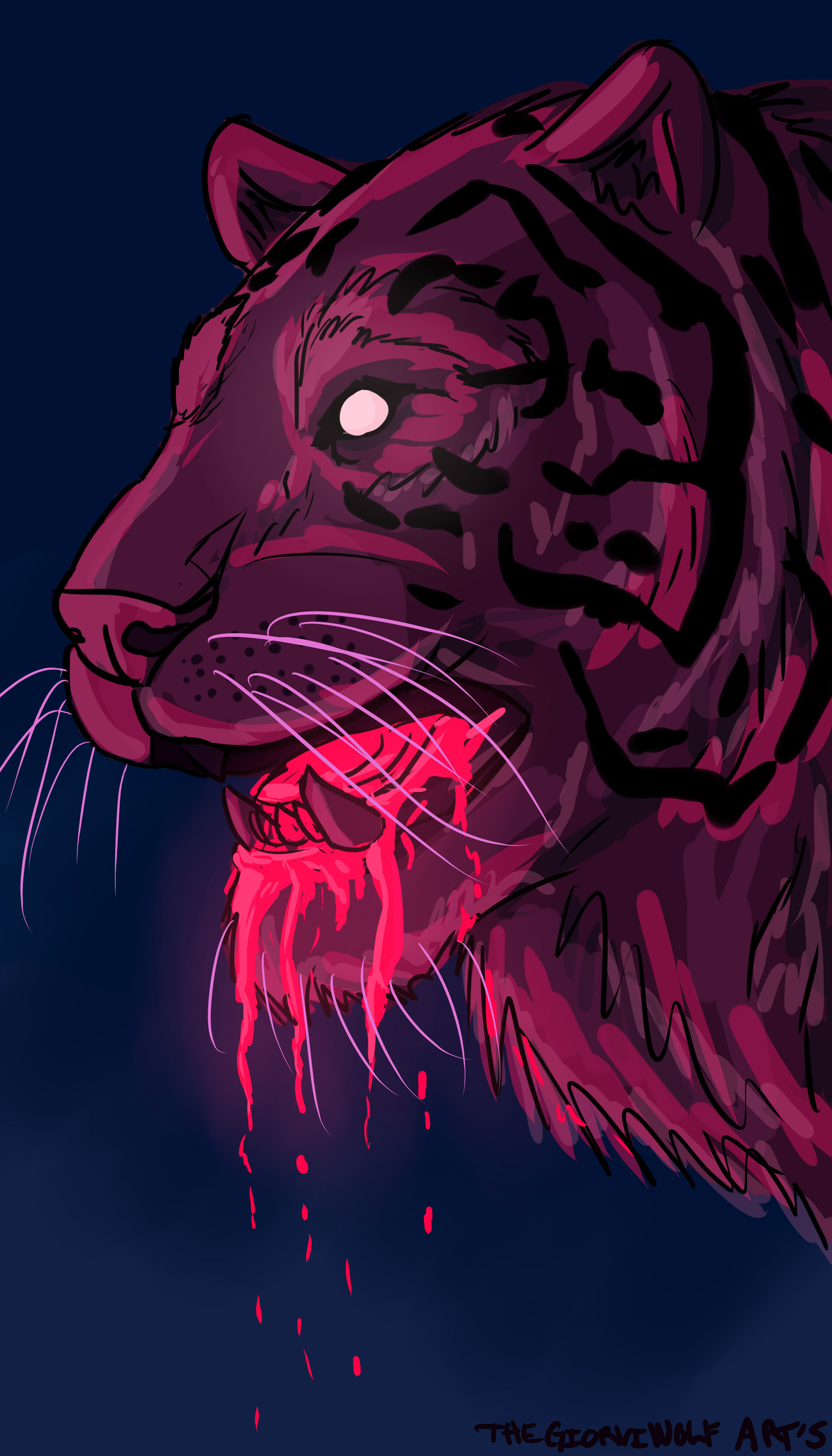 ArtStation - Neon Tiger