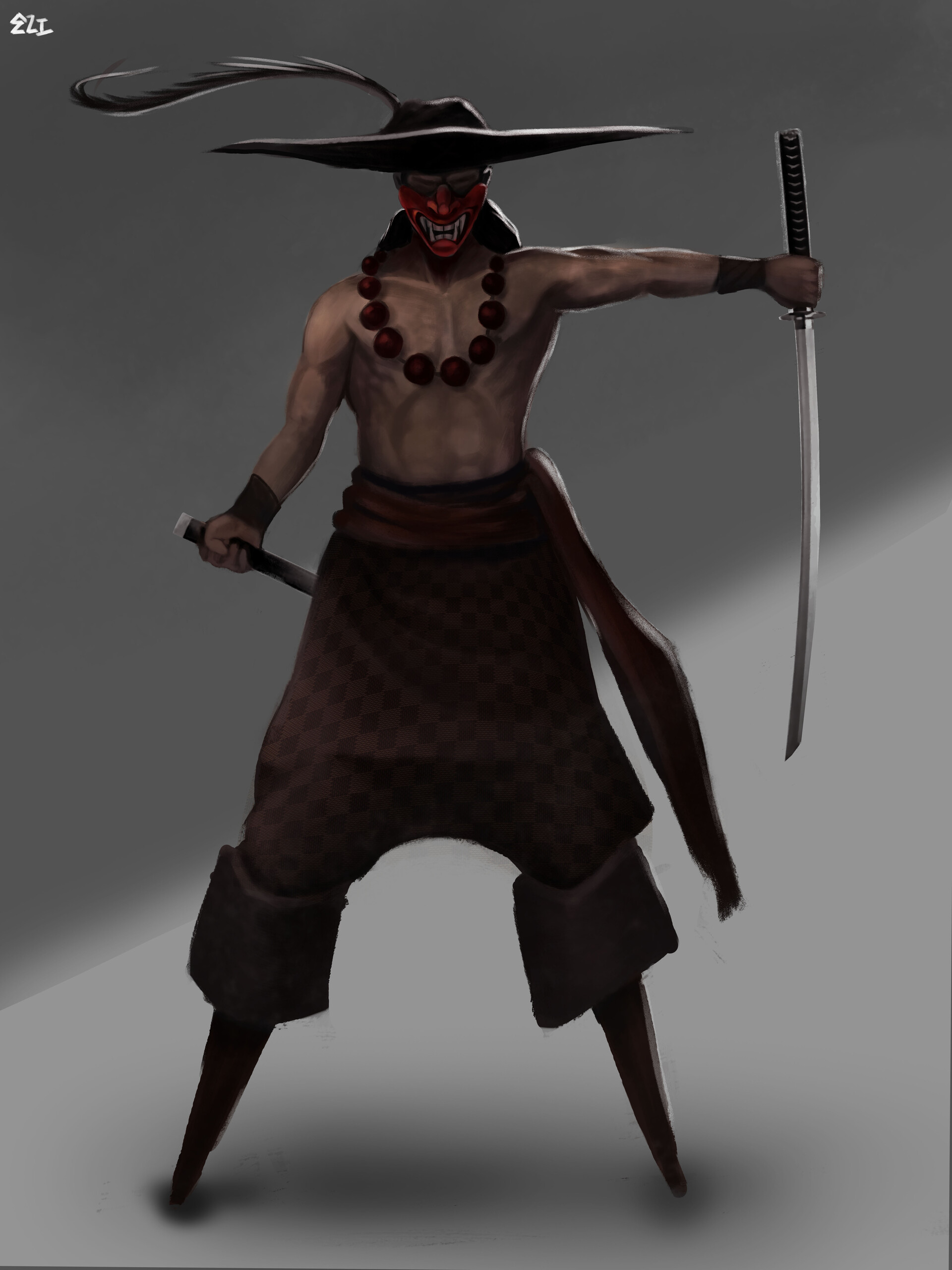 ArtStation - Pirate samurai