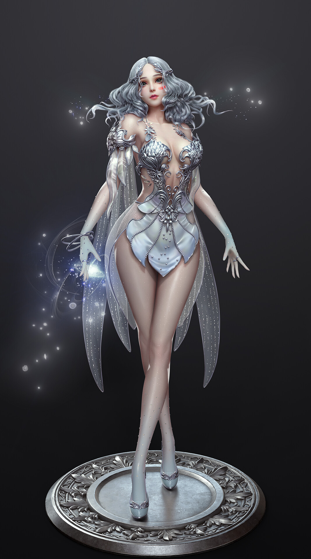 ArtStation - ABOUTCG美型课 刘同学渲染作品