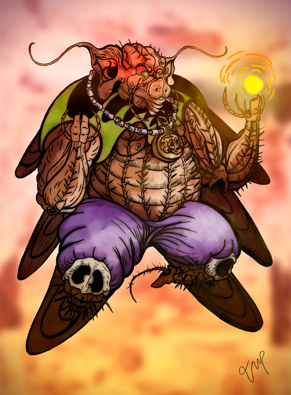 Wendy Valera - Cockroach pig mage (Original Character)