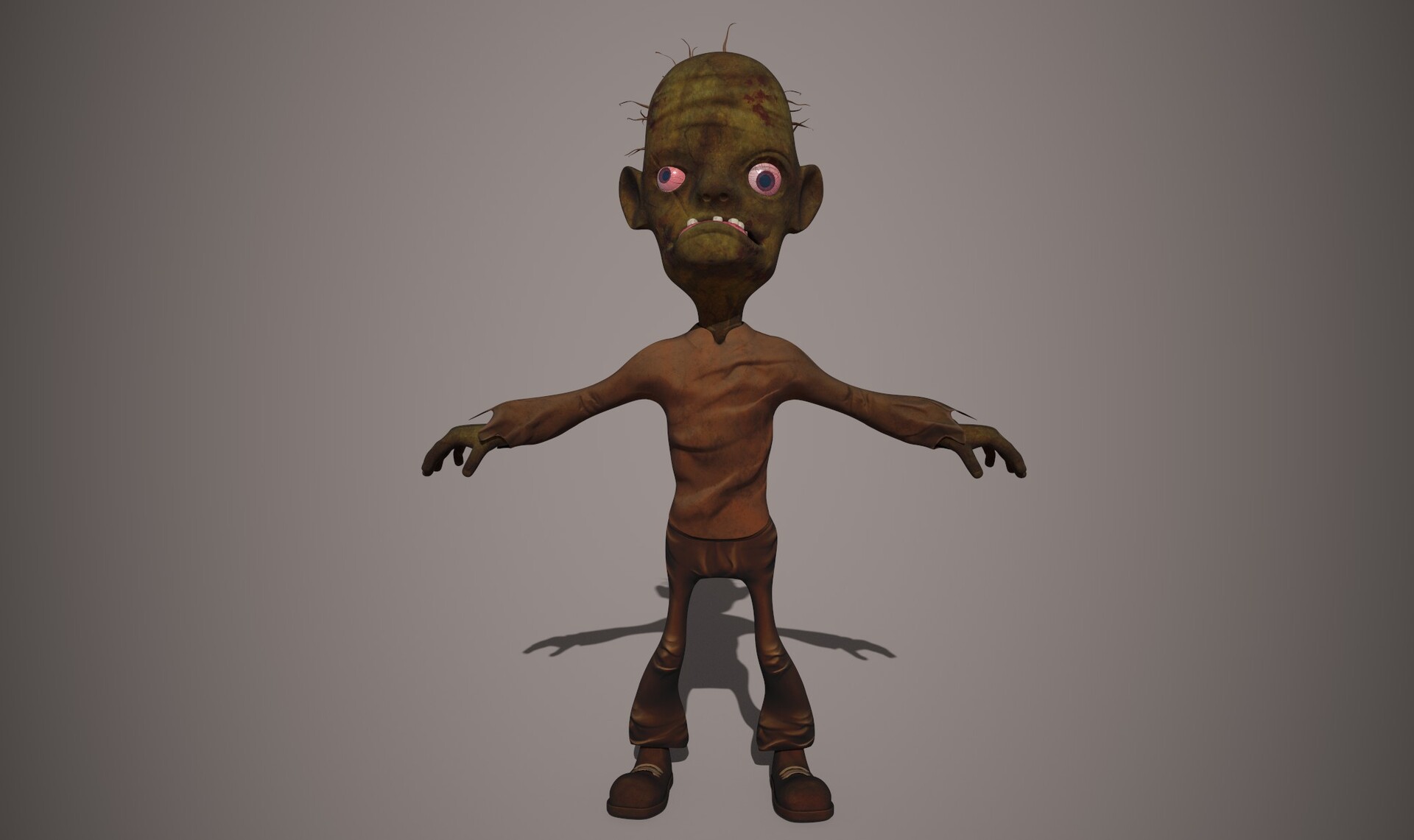 ArtStation - zombie_B_Texture