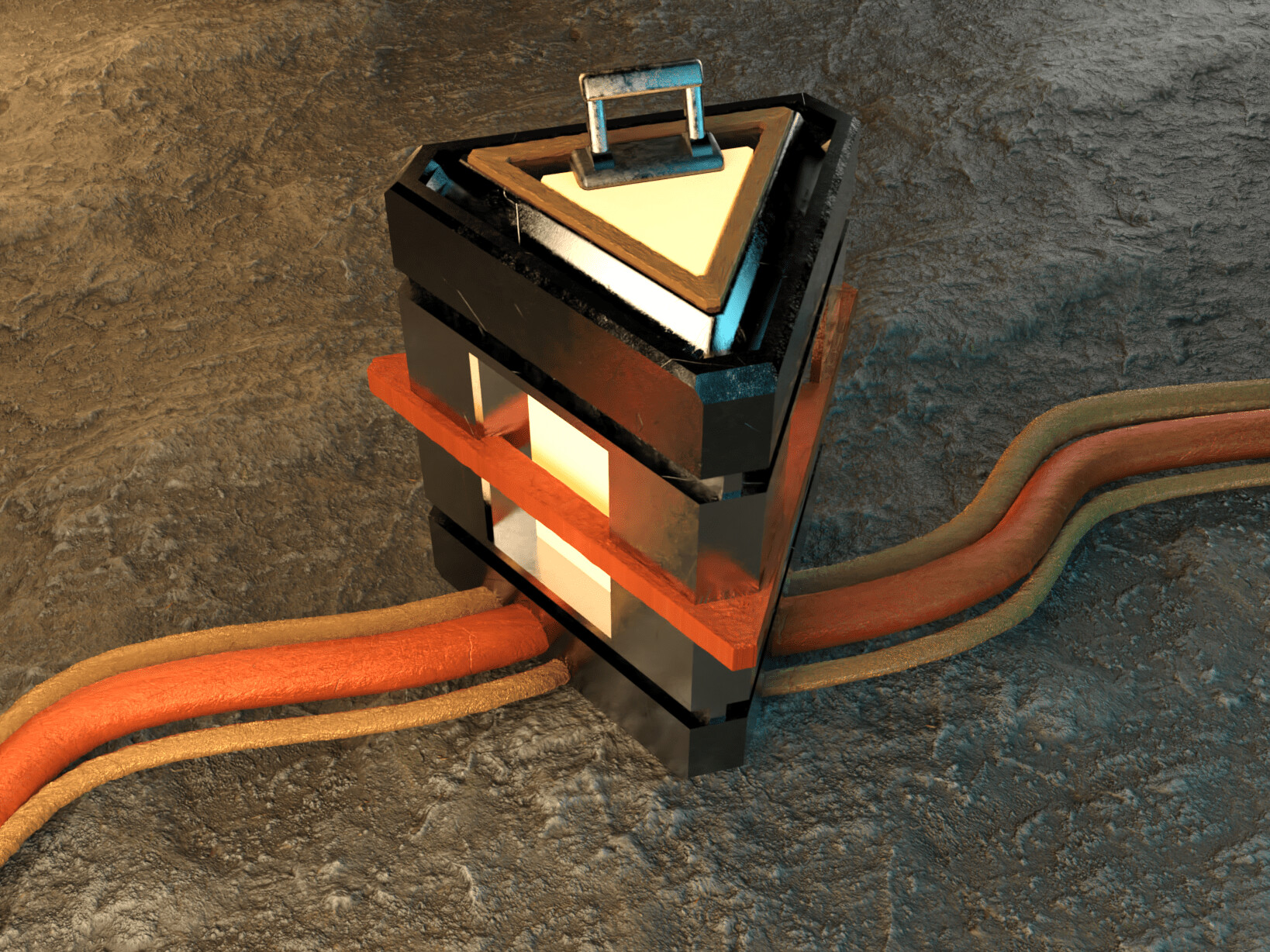 ArtStation - A Sci Fi Energy Crate