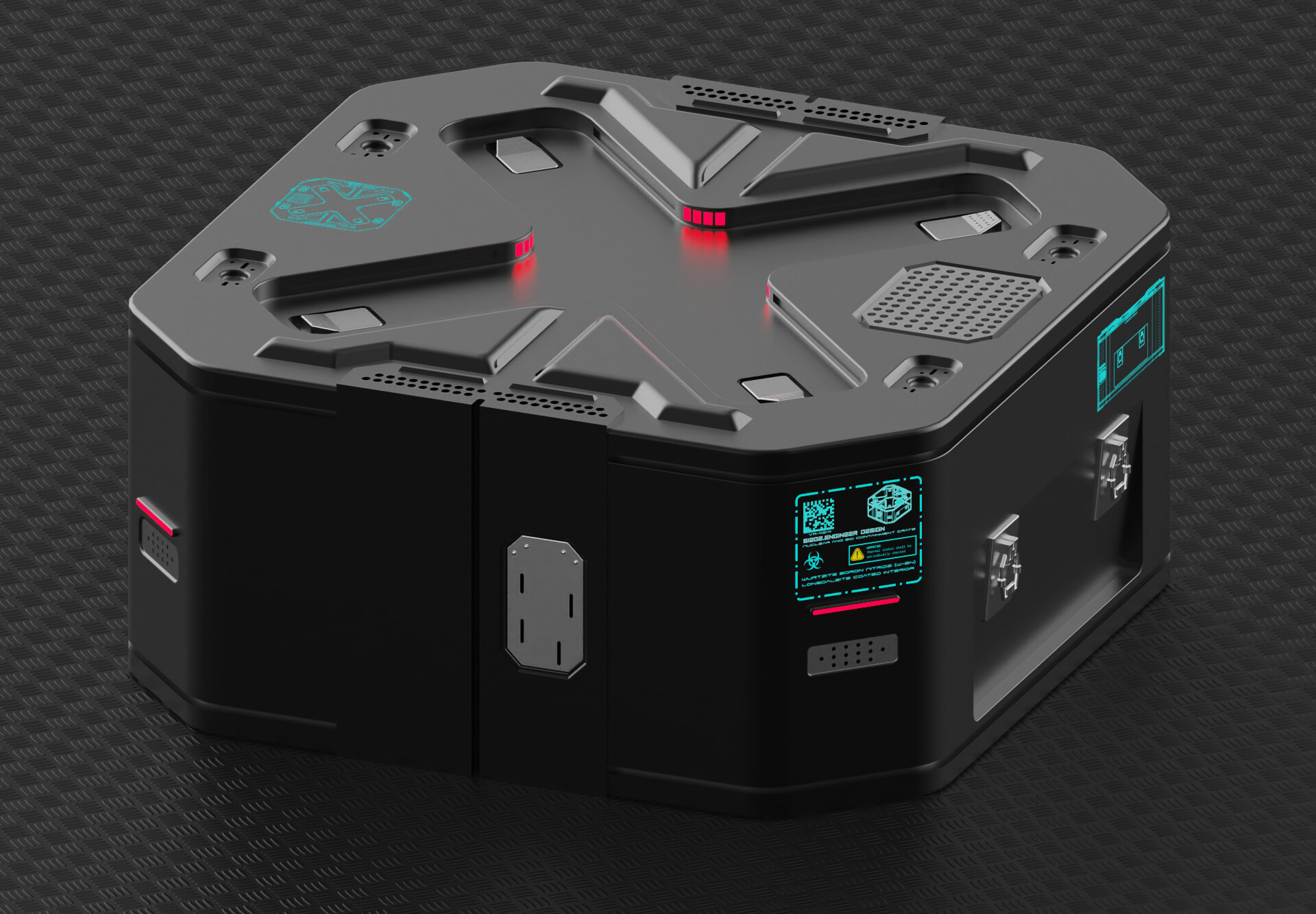 ArtStation - Sci-fi Crate (Hard-surface)