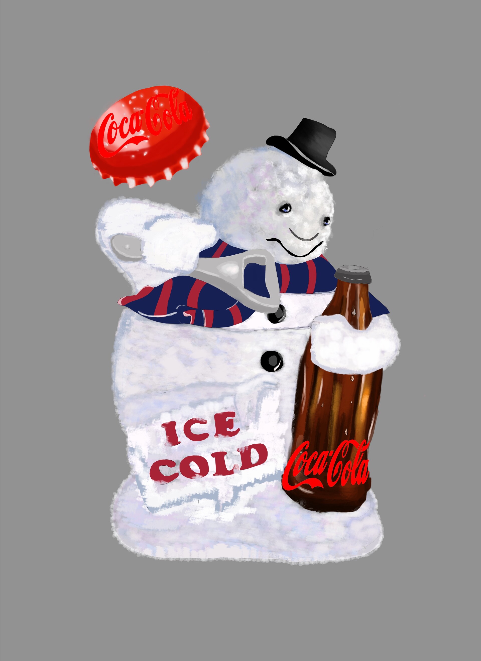 ArtStation - Coca Cola mascot