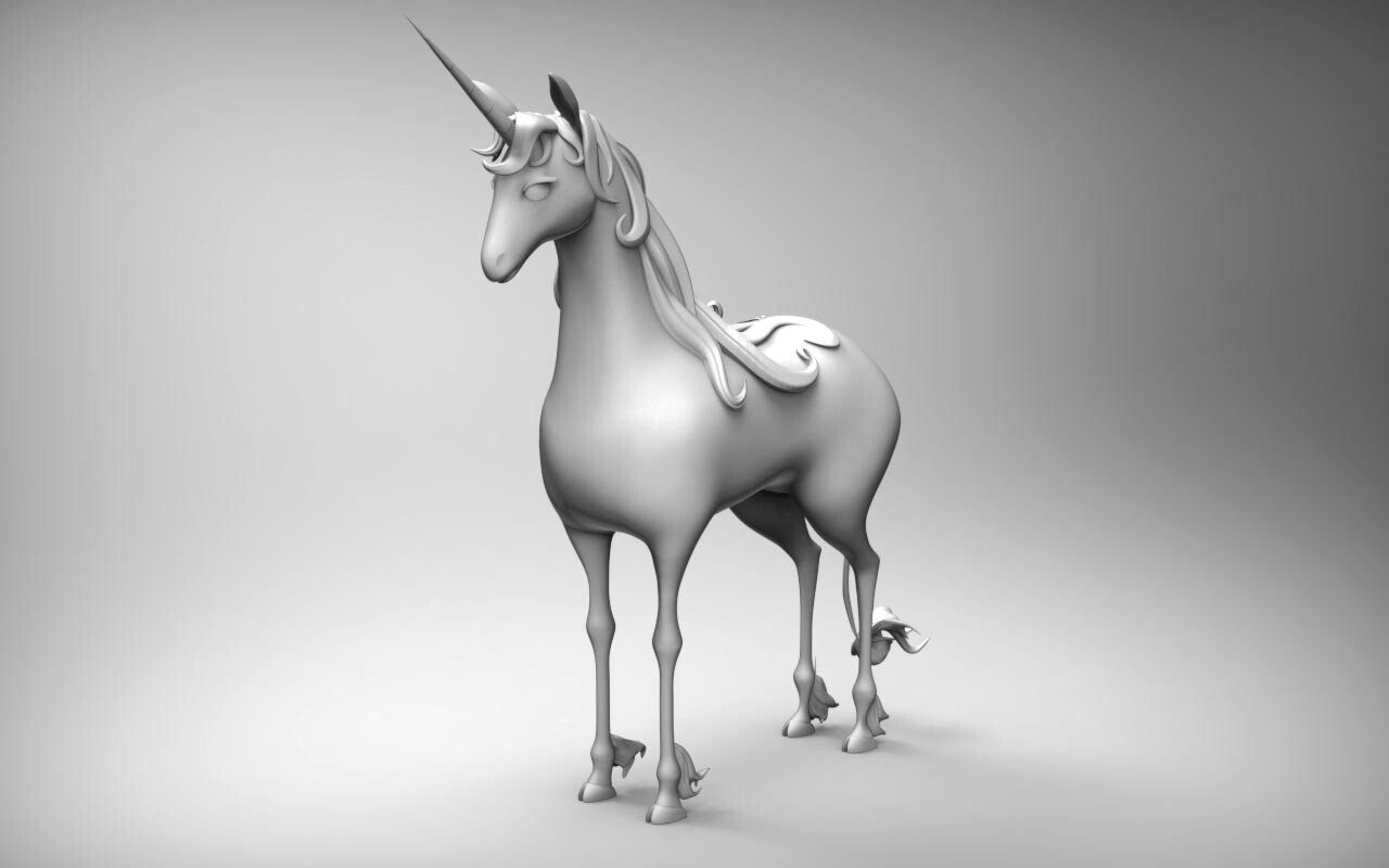 ArtStation - Last Unicorn Model