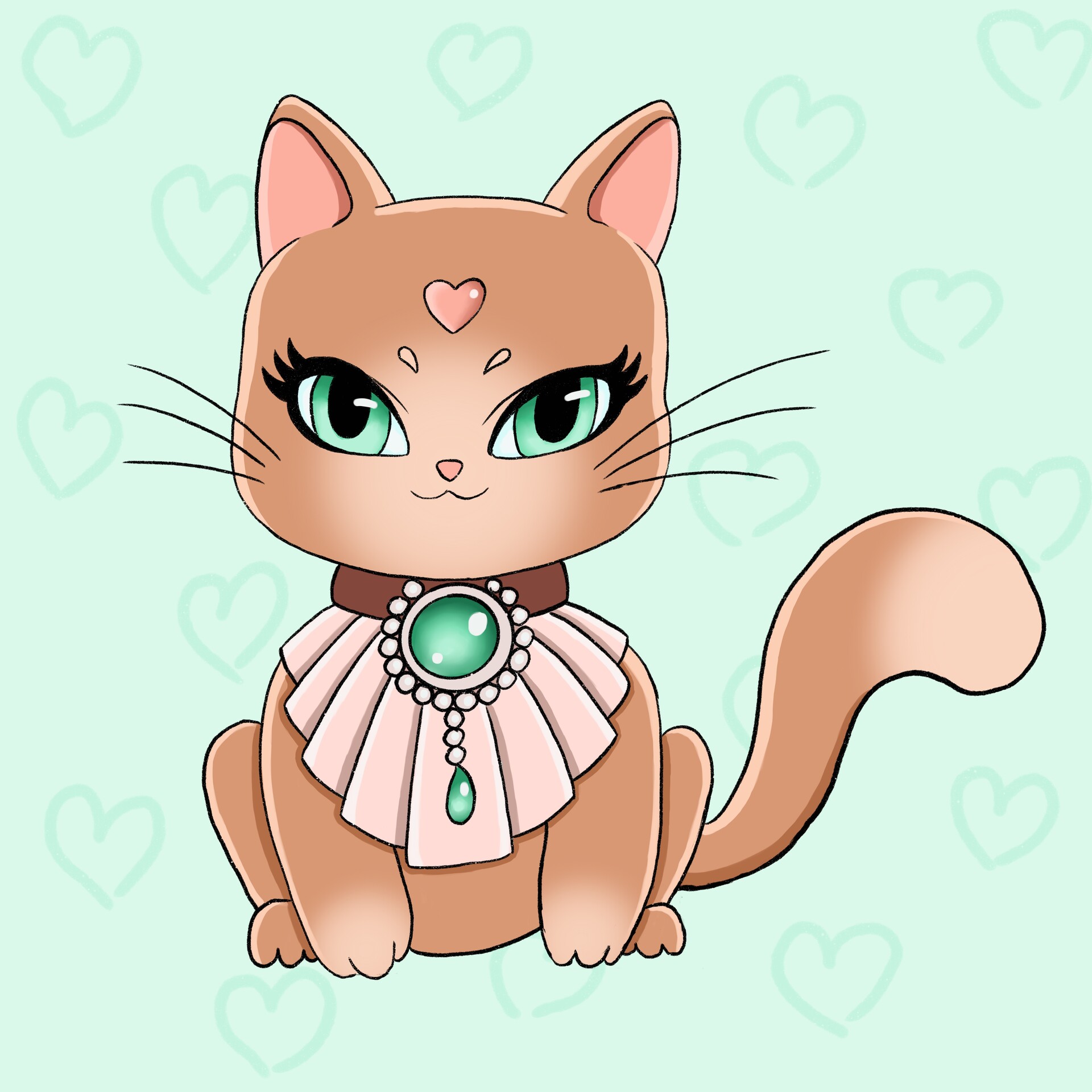 ArtStation - Stylish Kitten