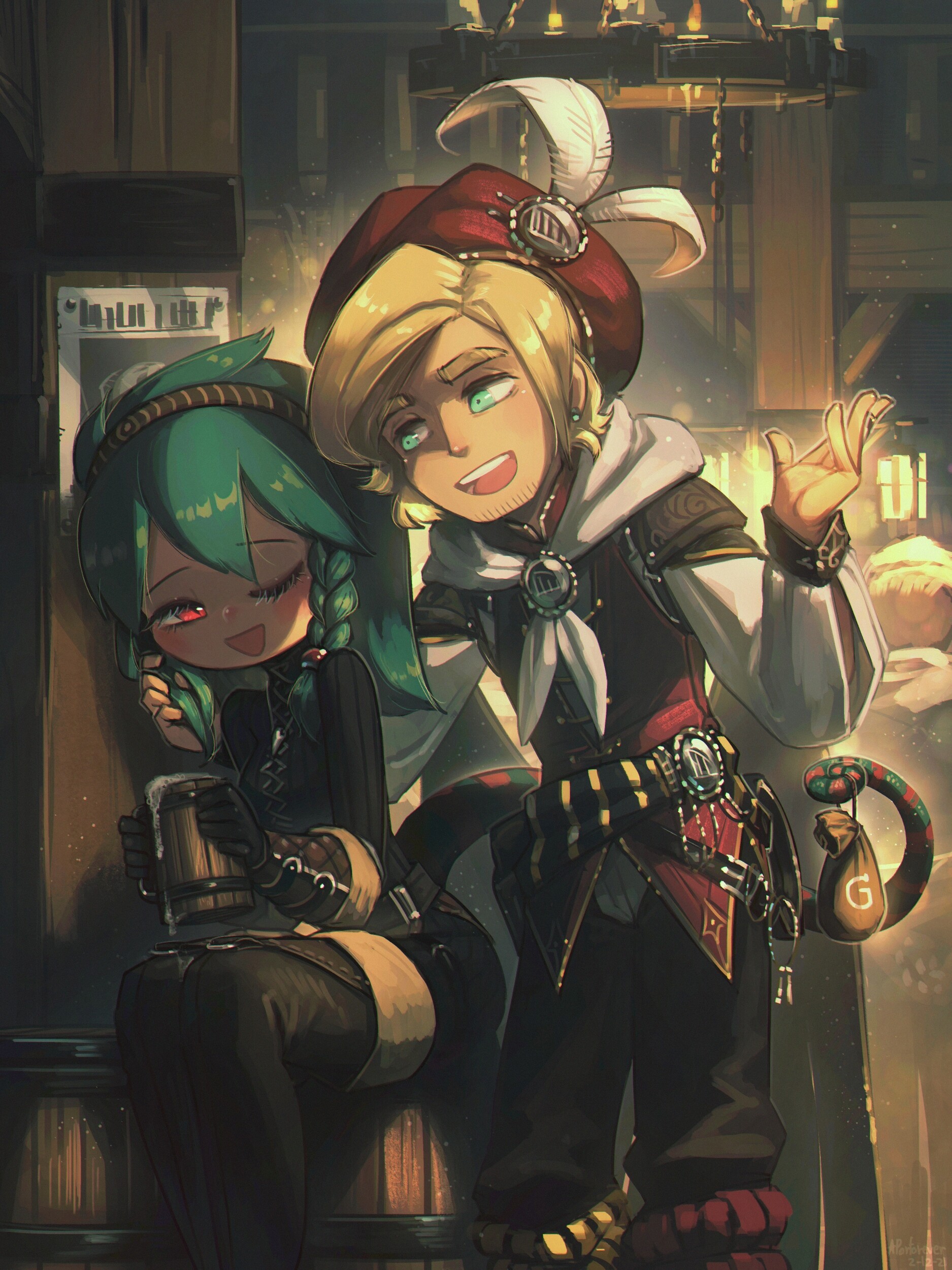 ArtStation - Flirty Boy