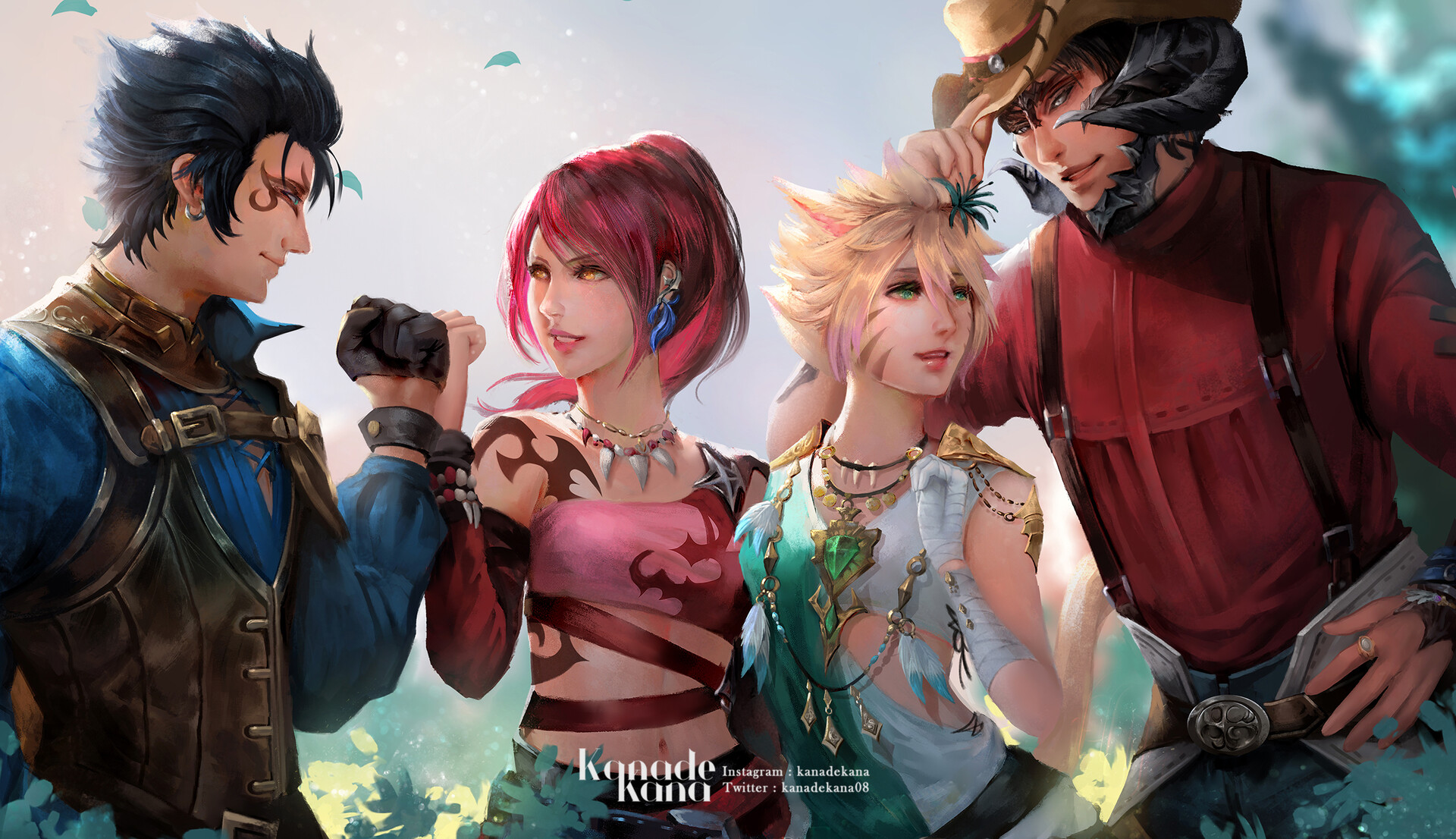 ArtStation - FFXIV Group Commission