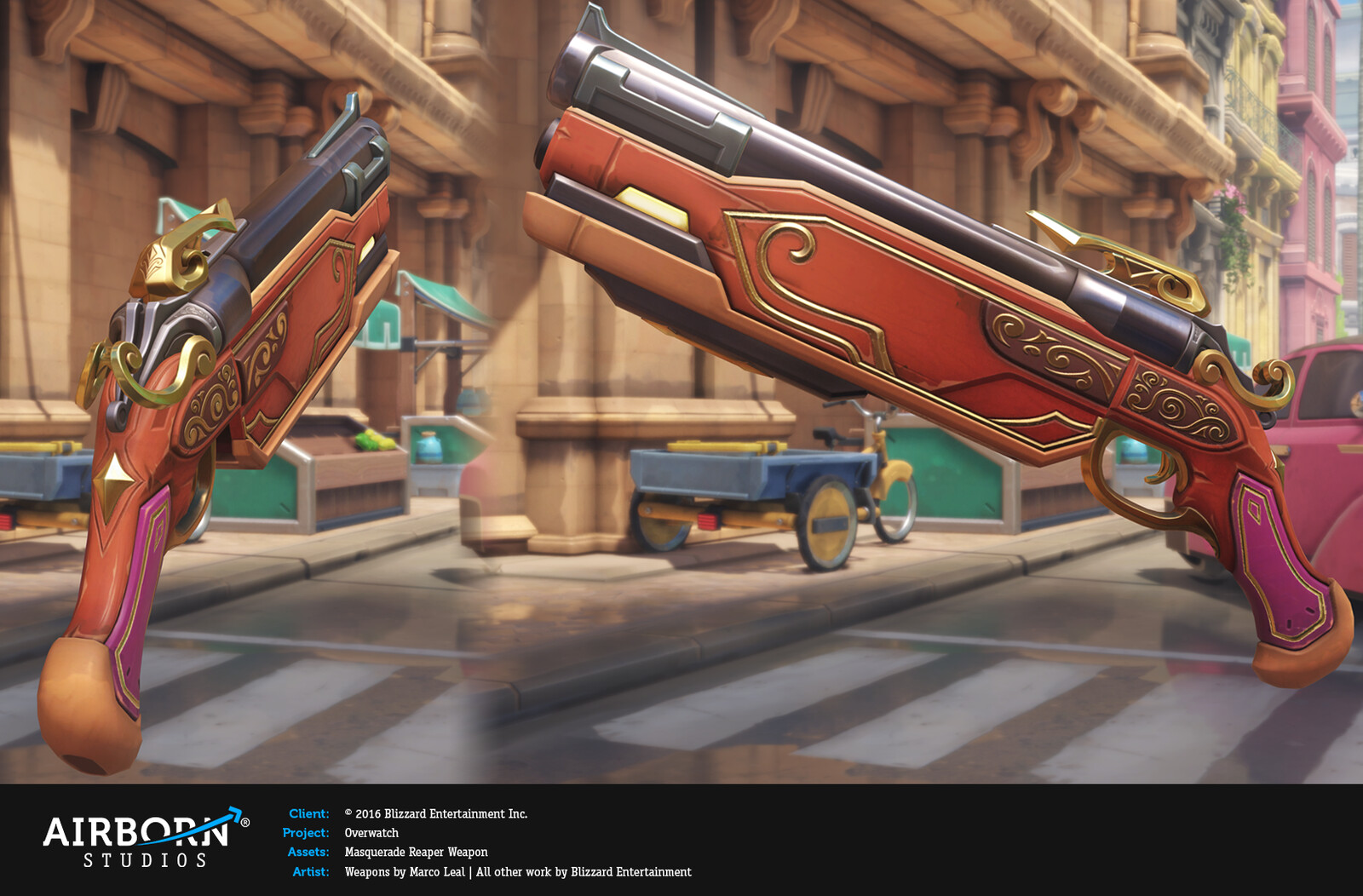 Marco Leal - Masquerade Reaper Weapon