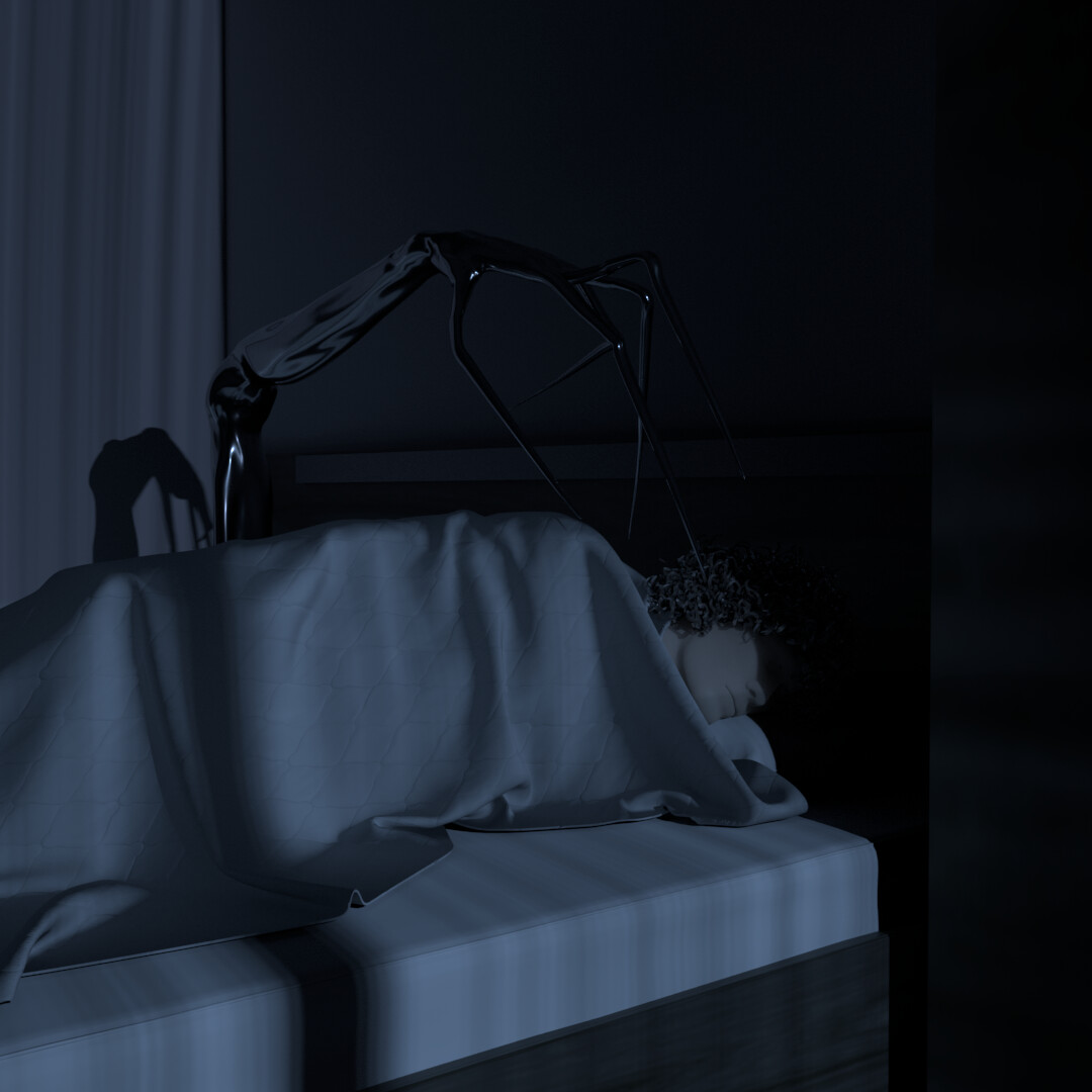 ArtStation - Sleep paralysis