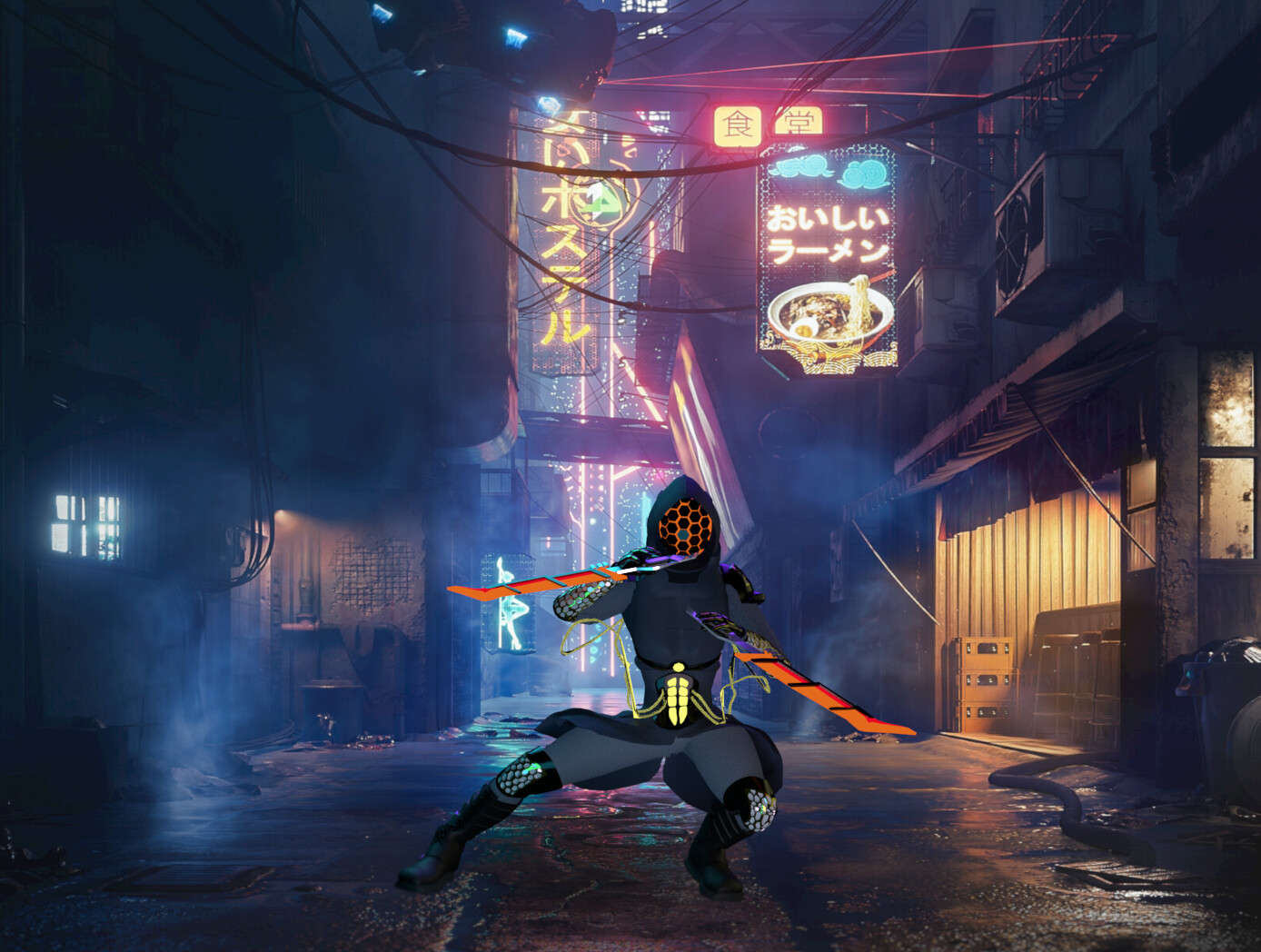 ArtStation - Cyber Assassin