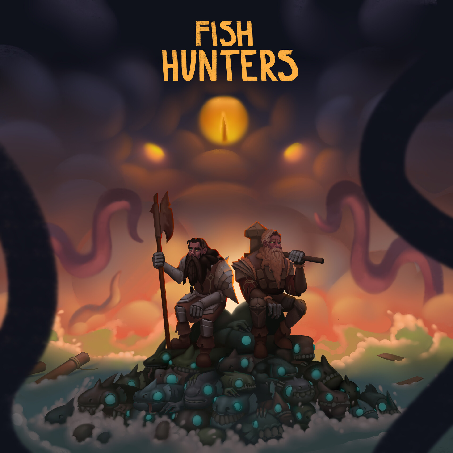 ArtStation - Fish Hunters