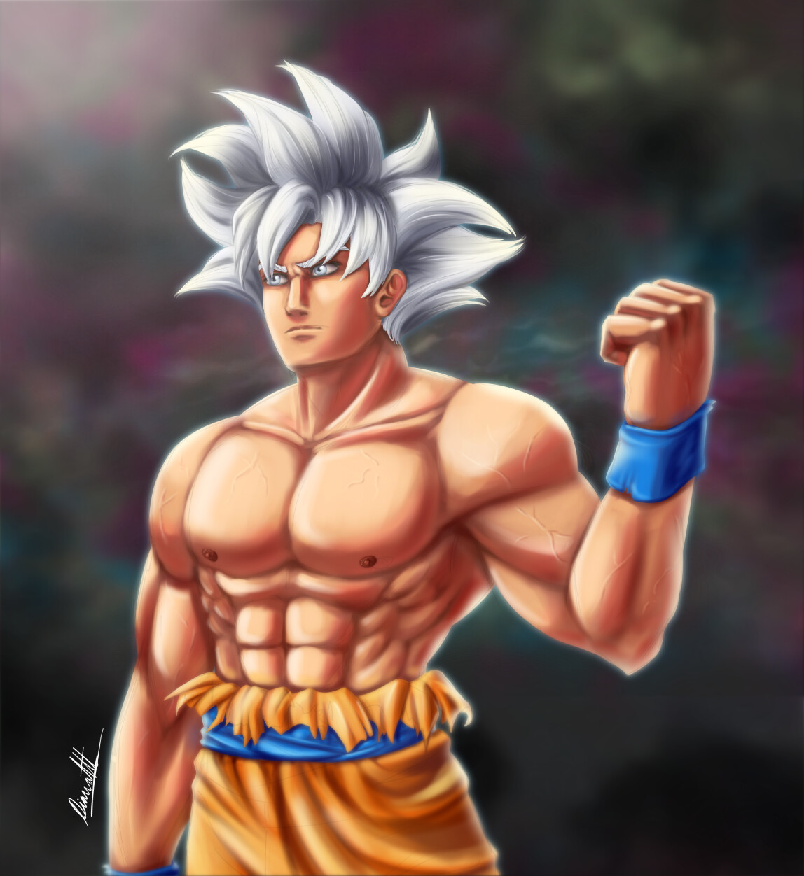 ArtStation - Goku Ultra instinct