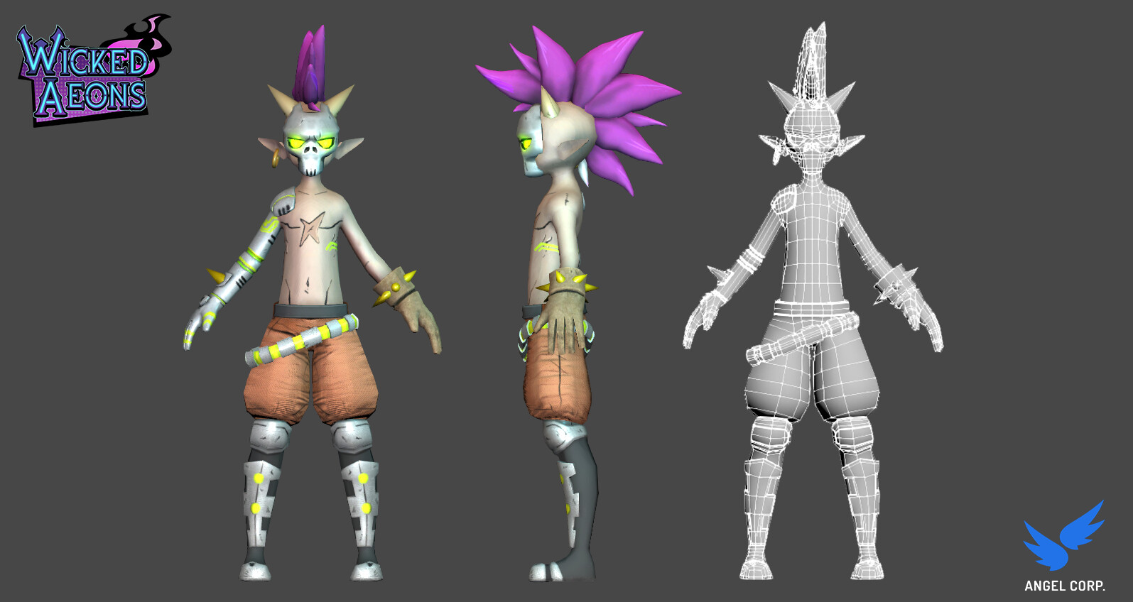 ArtStation - Punk enemy animations