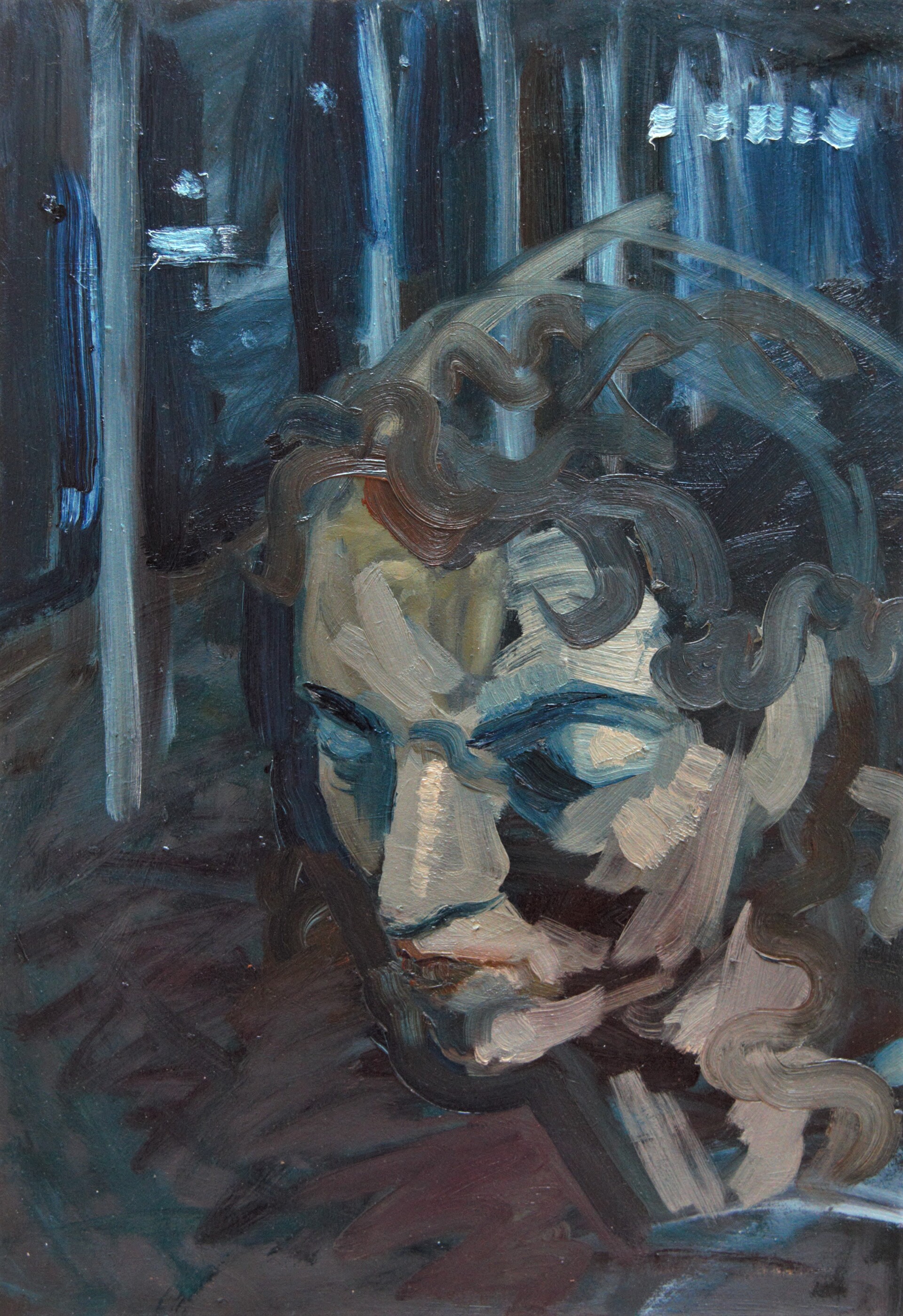 Laetitia Hallen - Faces in Cool Colors