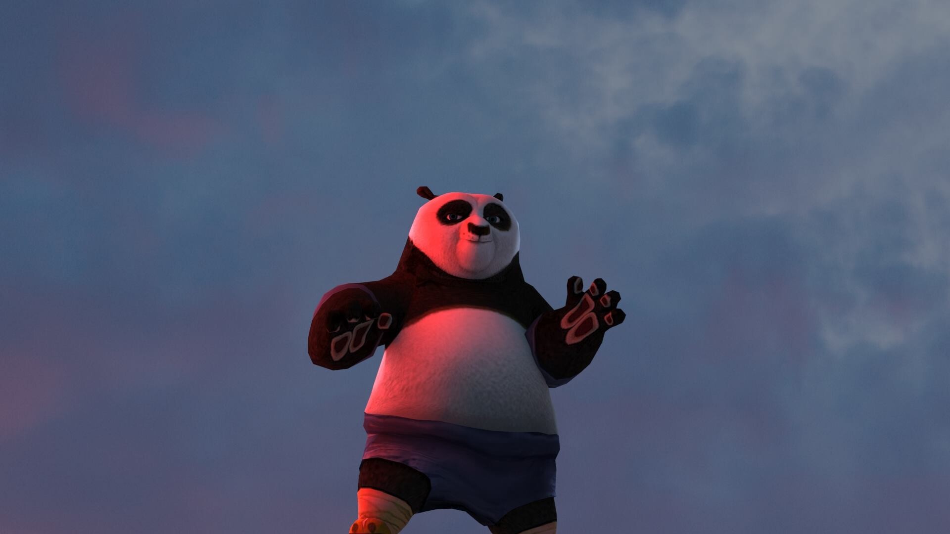 mohamed samir hassan - my 3D artwork for kung-fu panda remodeling ...