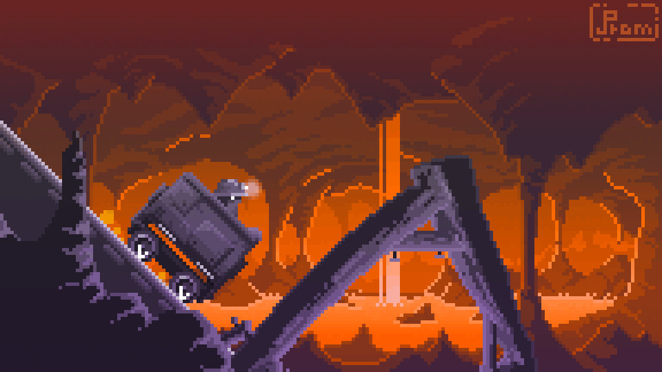 ArtStation - Mine cart