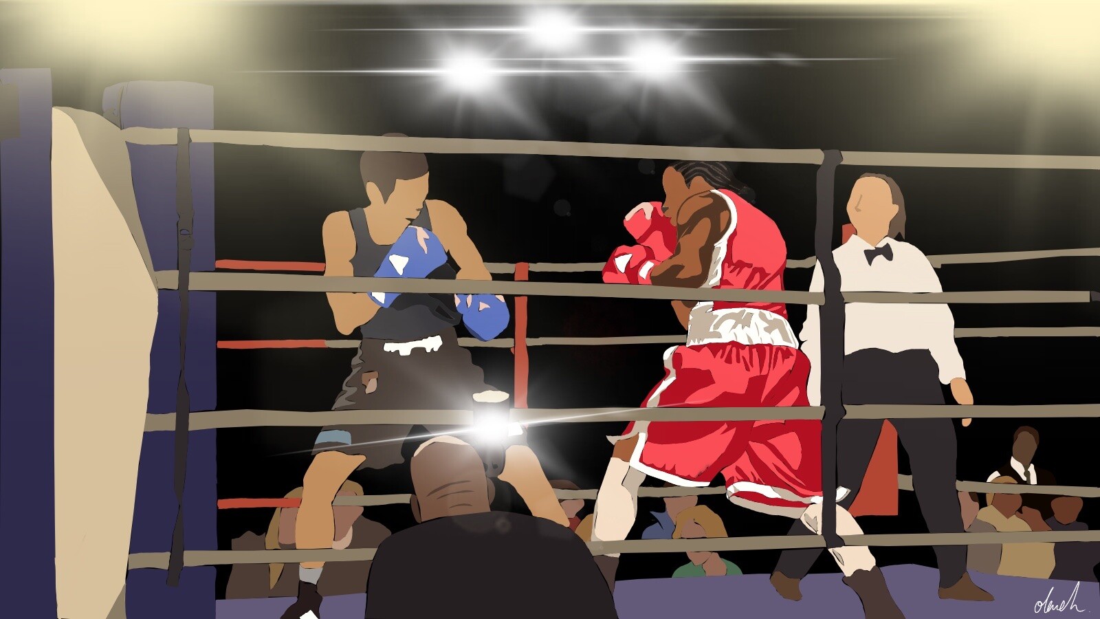 ArtStation - Boxing Bout