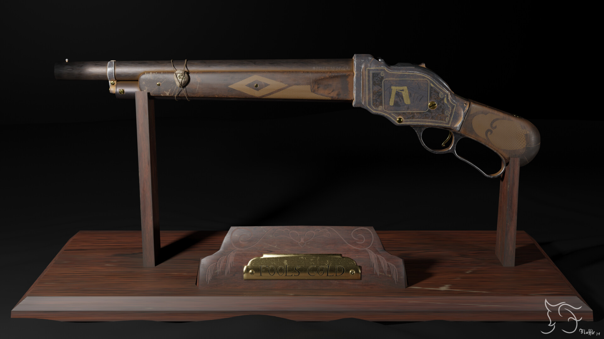 ArtStation - Hunt: Showdown | Anniversary skin contest "Fools Gold"