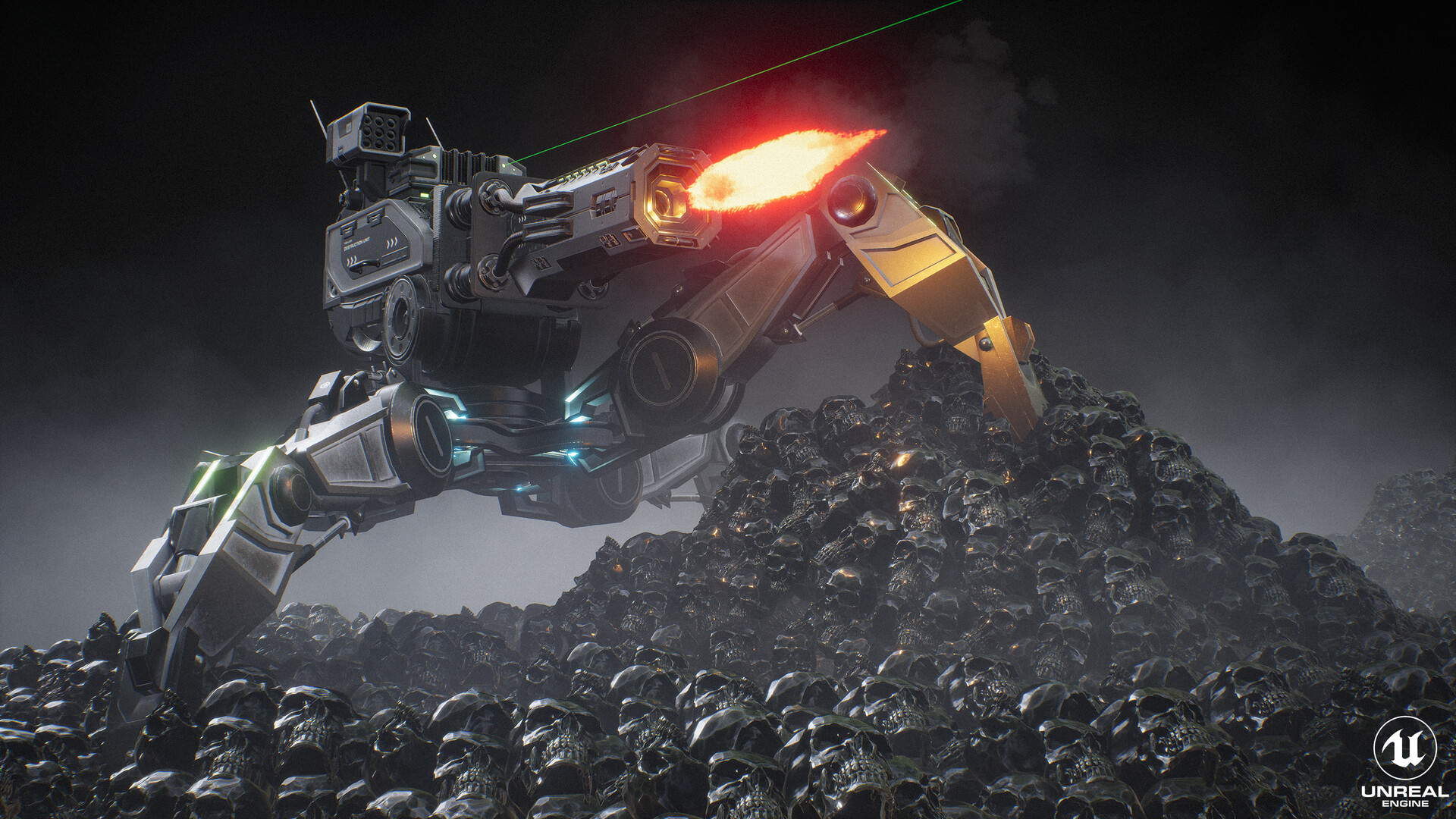 ArtStation - Sci-Fi Robot Turret