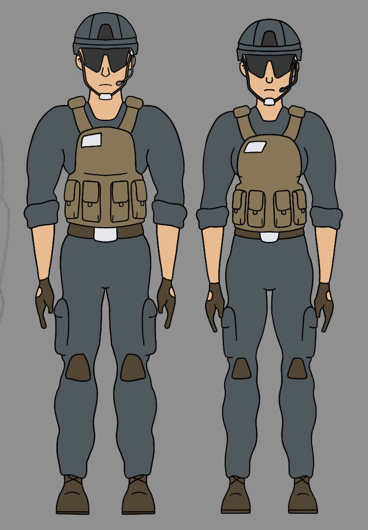 ArtStation - Trooper Characters