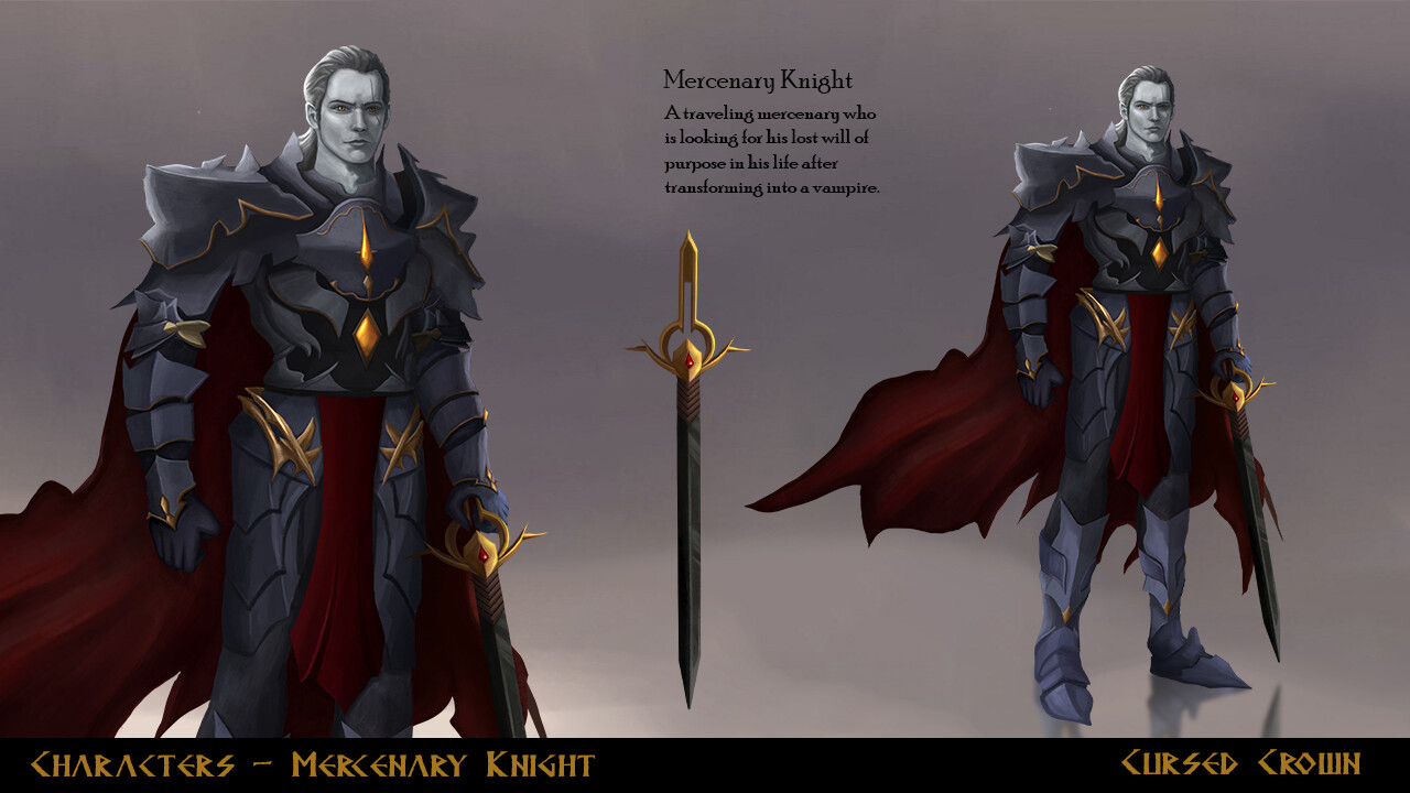 ArtStation - Project Cursed Crown Character 3