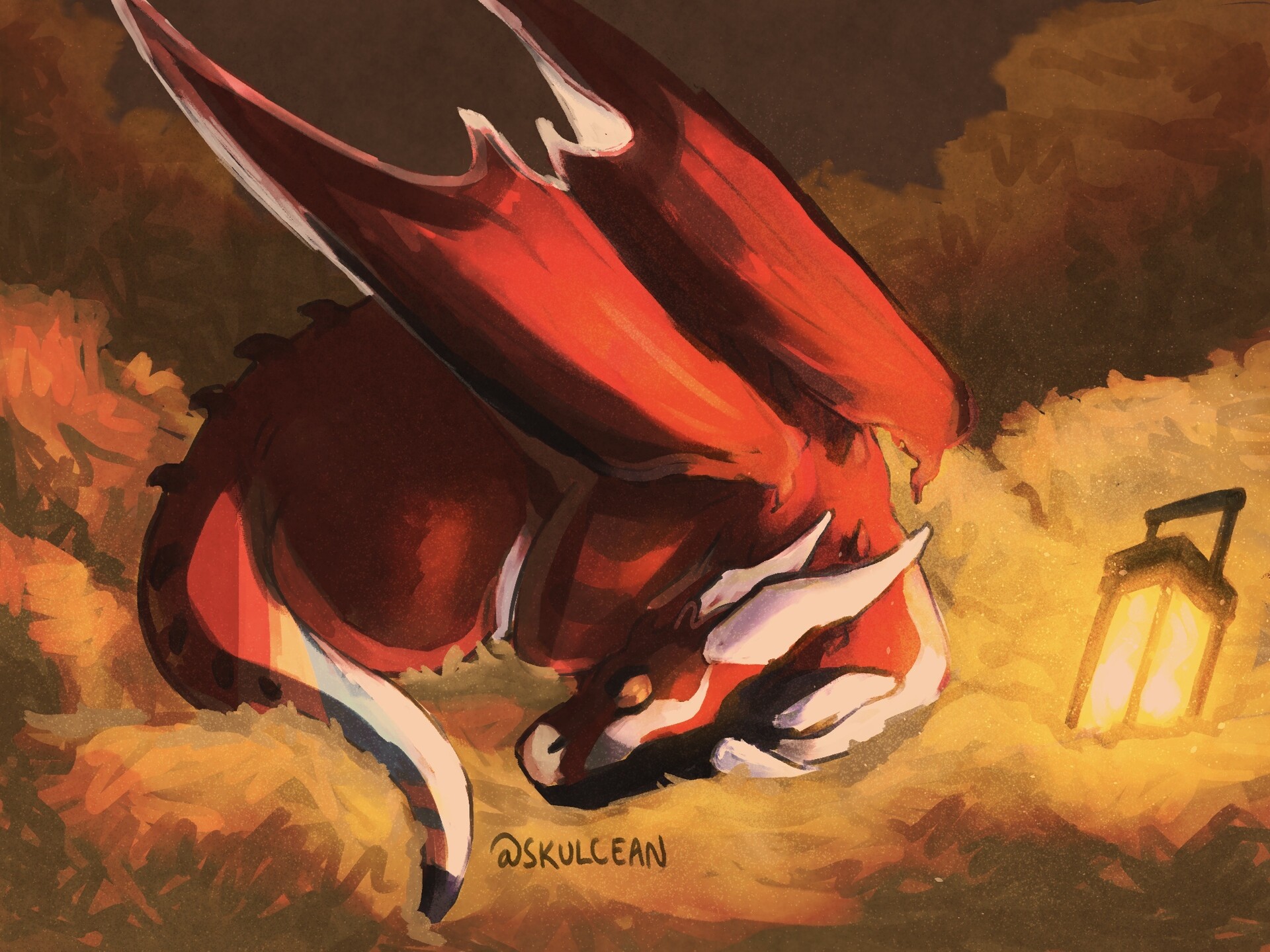 ArtStation - Dragon OC commission