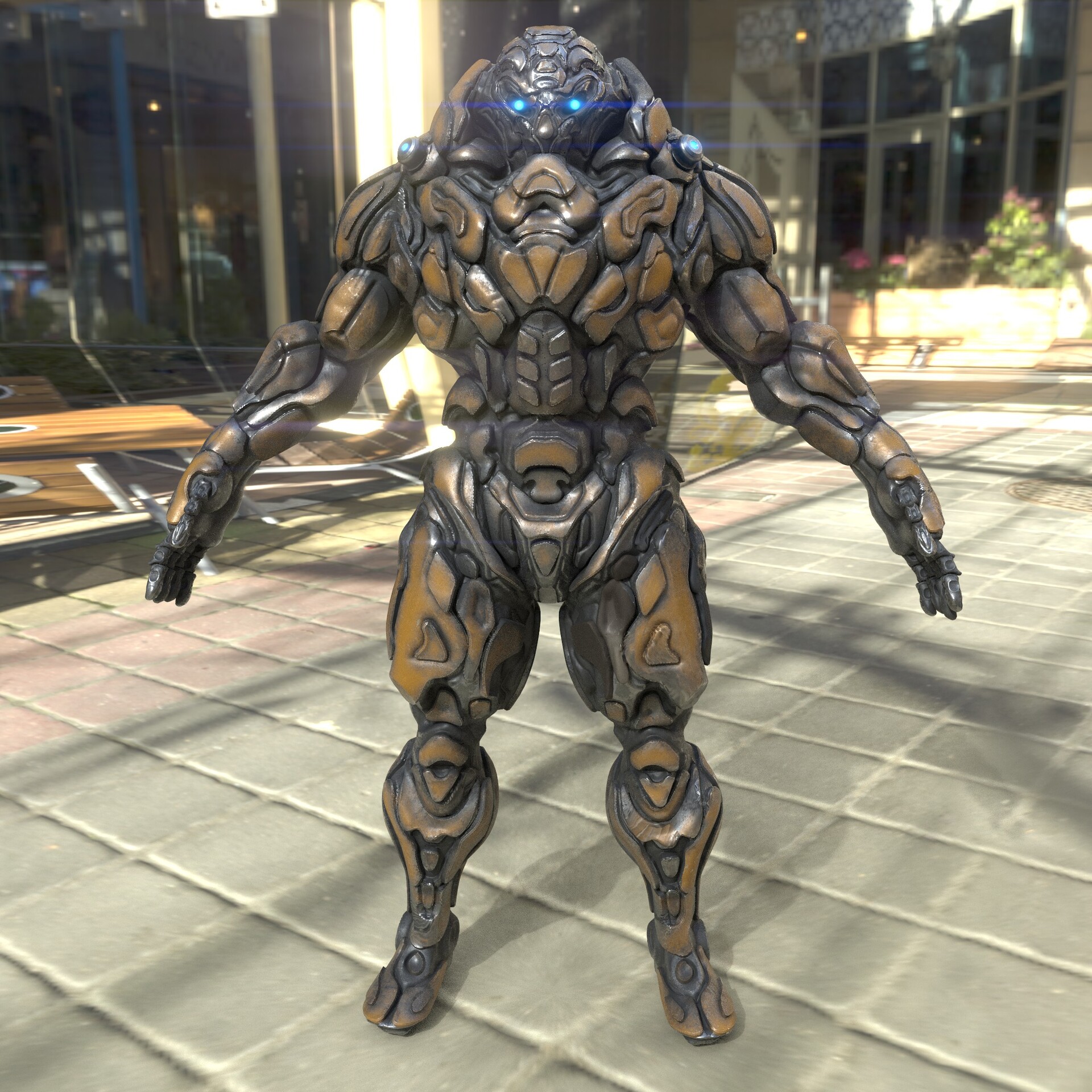 ArtStation - battle worn soldier (REvamped)