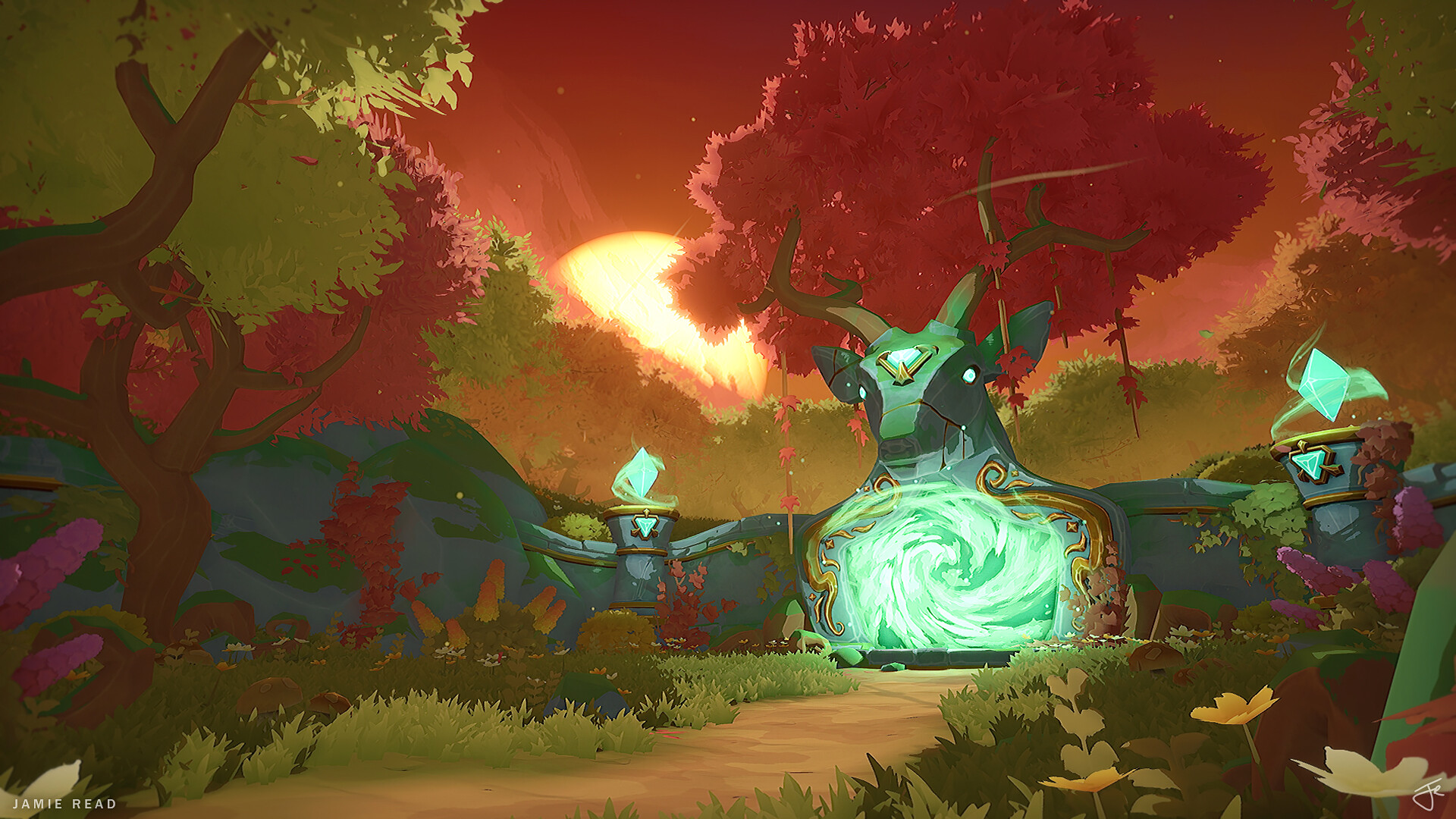 Jamie Read - Sunset Glade