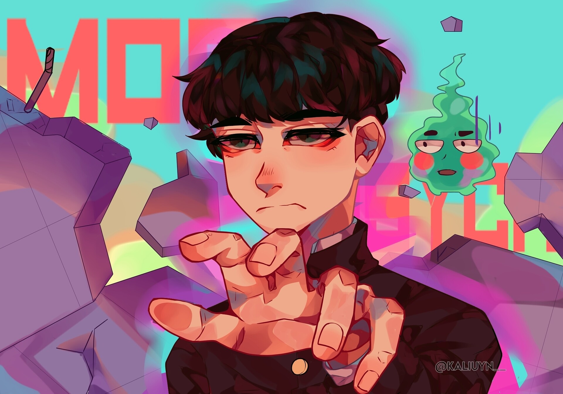 ArtStation - Mp100 Fanart