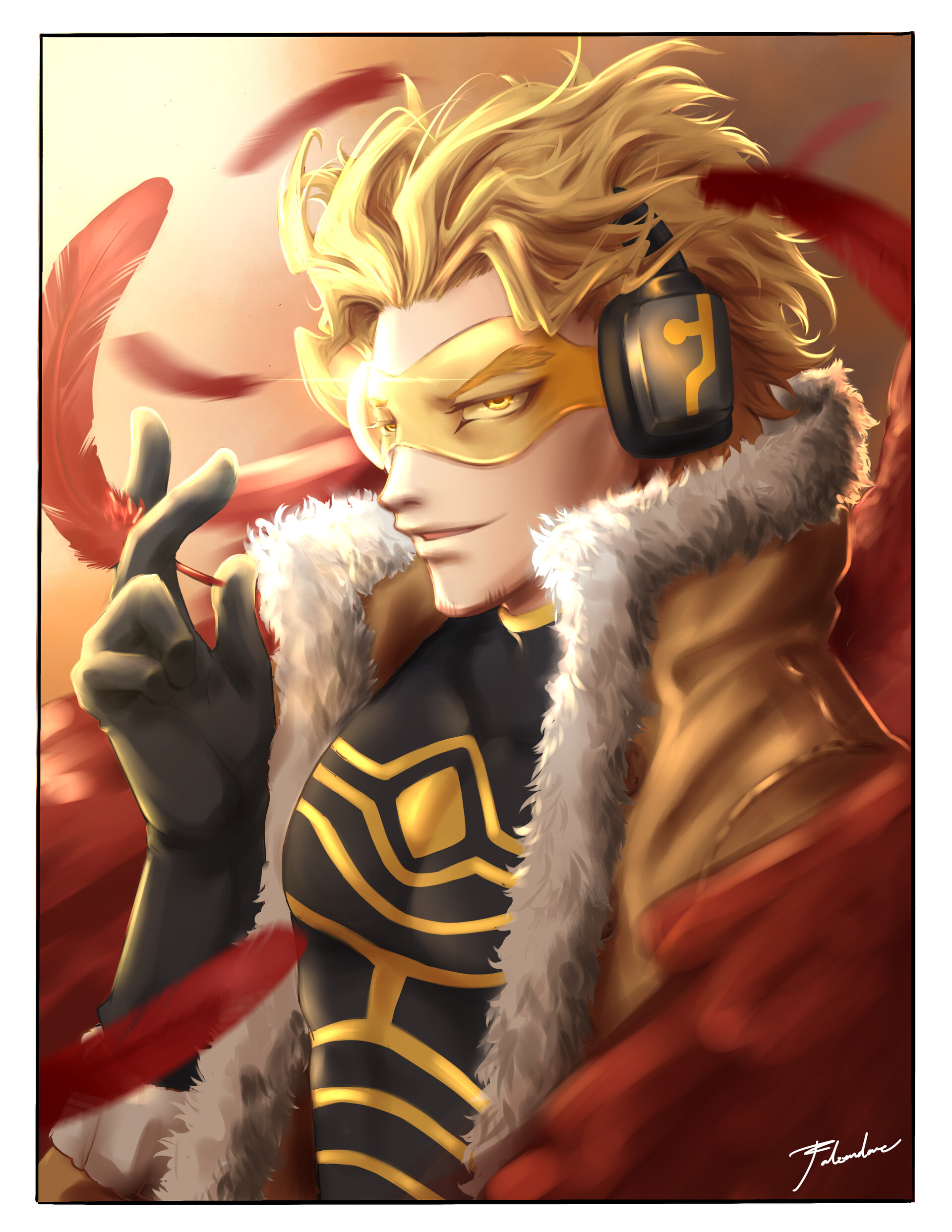 ArtStation - My Hero Academia - Hawks