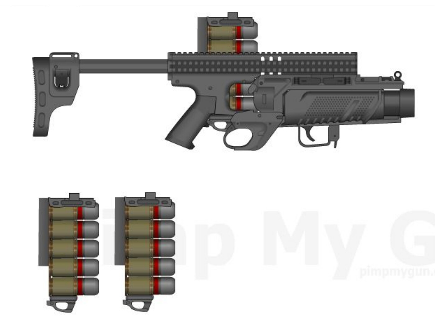 Mp8 Gun