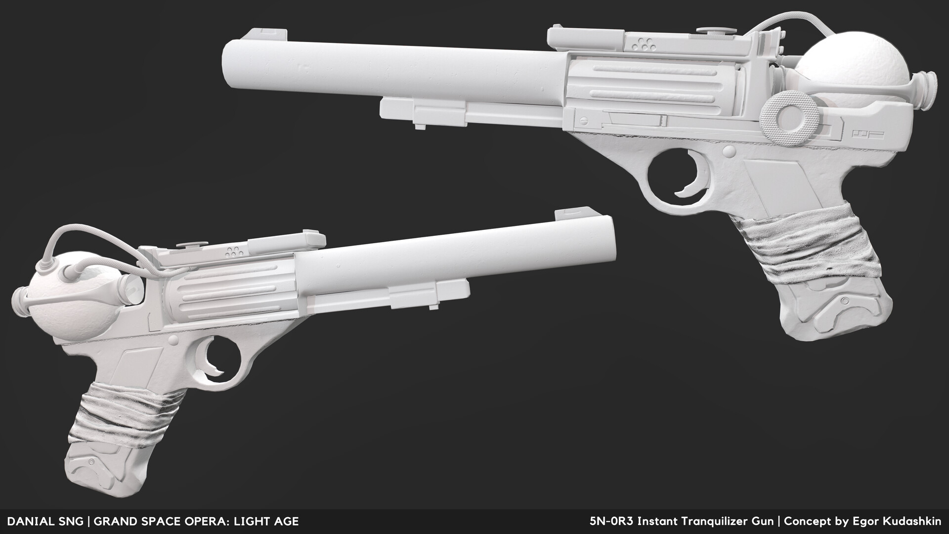 Danial Sng - Grand Space Opera: Light Age - 5N-0R3 Instant Tranquilizer Gun
