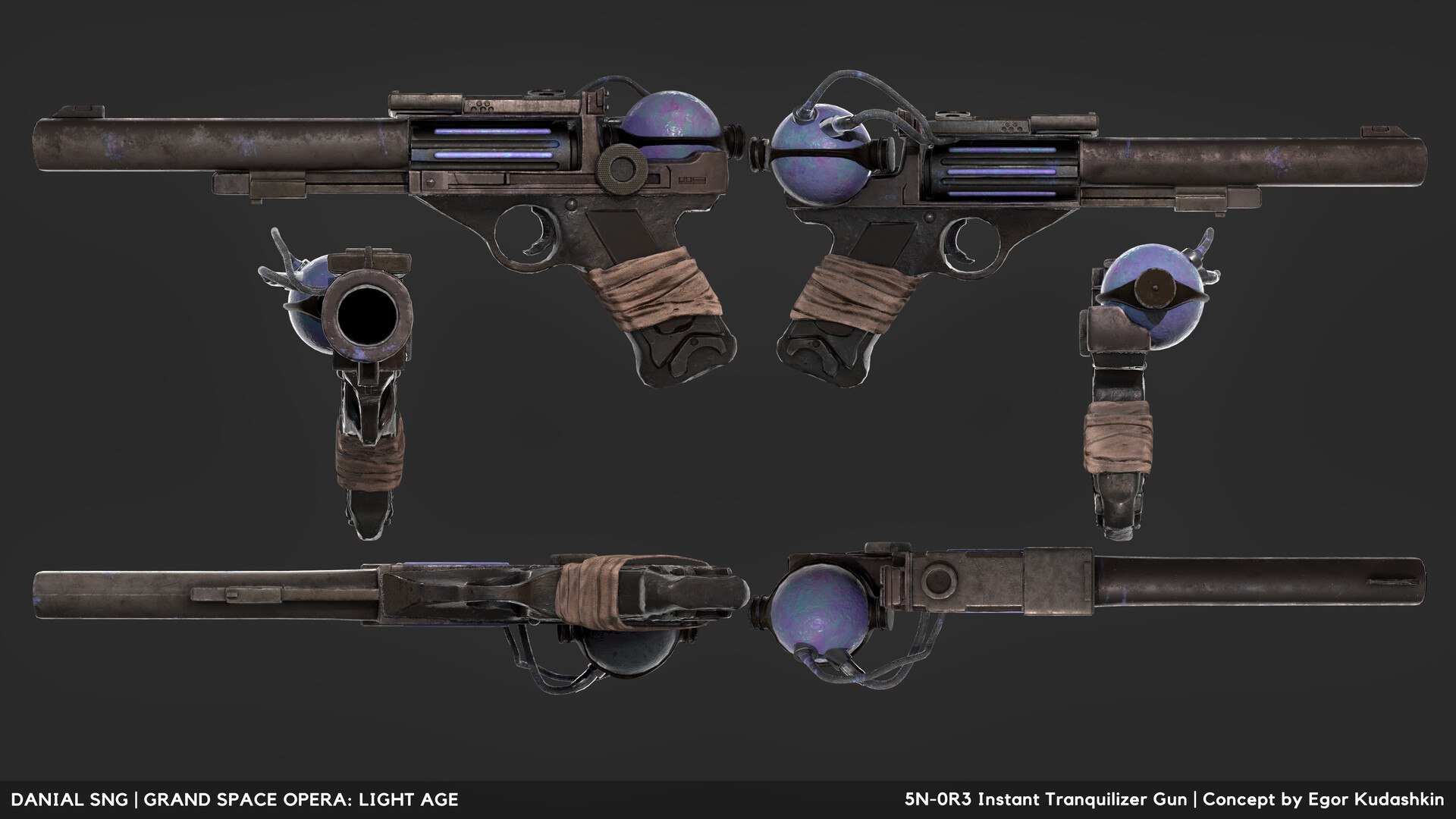 Danial Sng - Grand Space Opera: Light Age - 5N-0R3 Instant Tranquilizer Gun