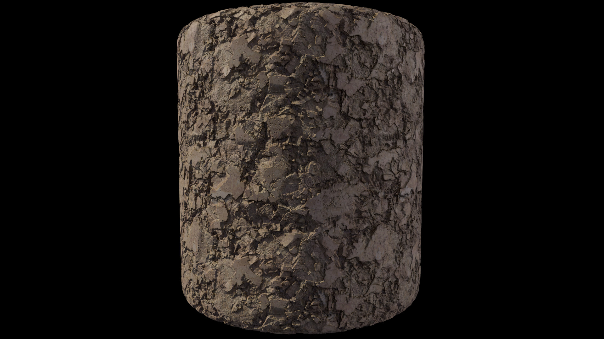 ArtStation - Damaged Rock Material