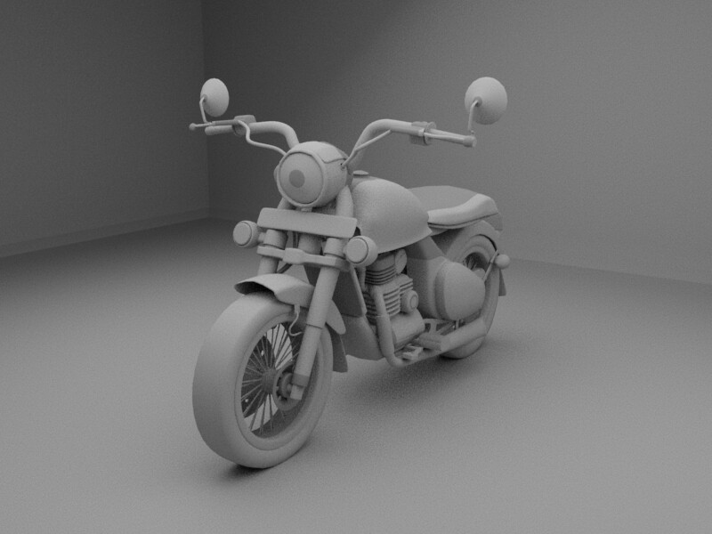 ArtStation - Hard Surface _Bike