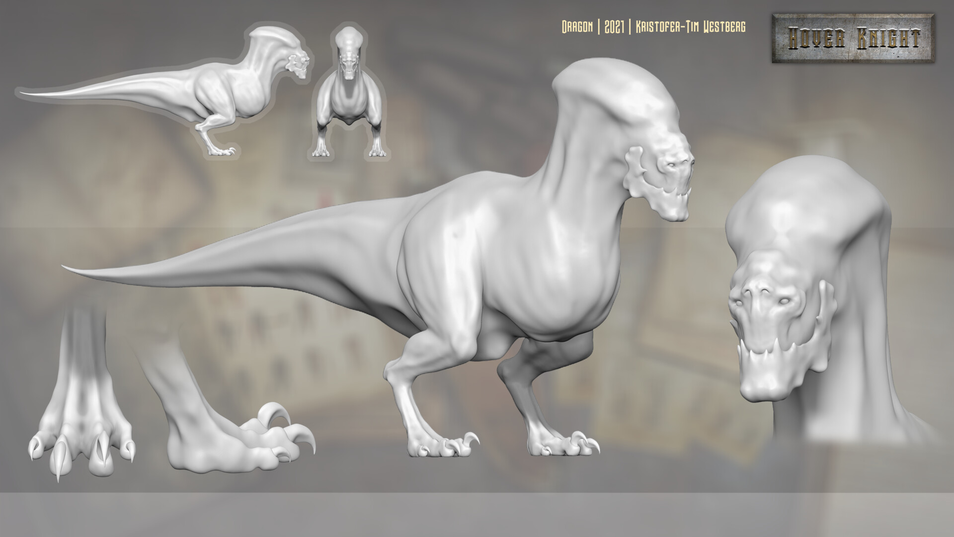 ArtStation - Creature | Fantasy/Sci-Fi Dragon