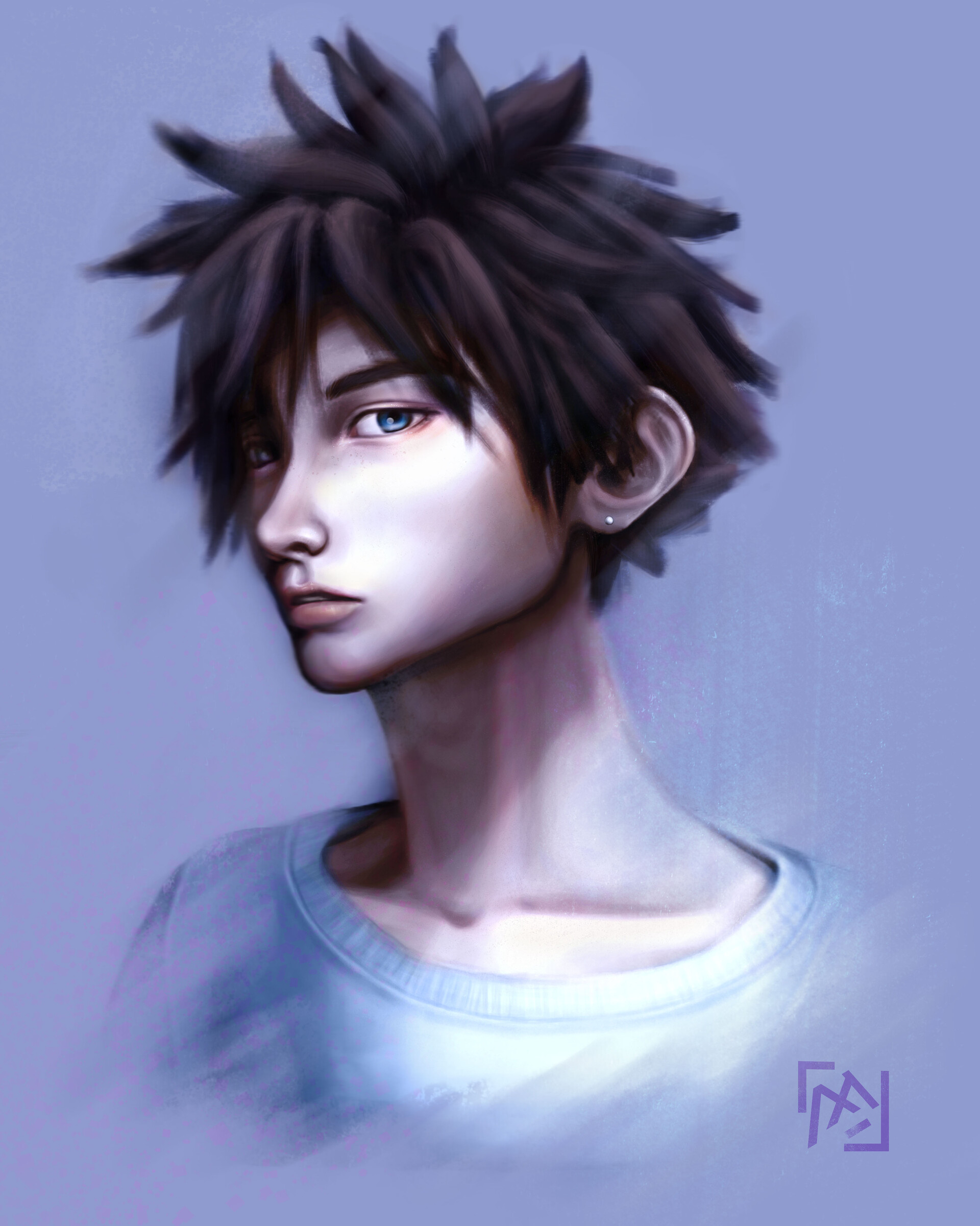 ArtStation - Spiky Hair