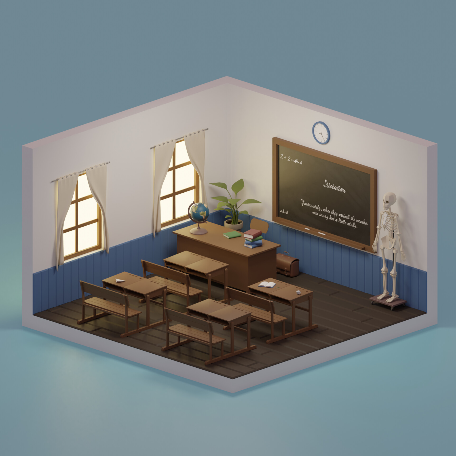 ArtStation - Classroom