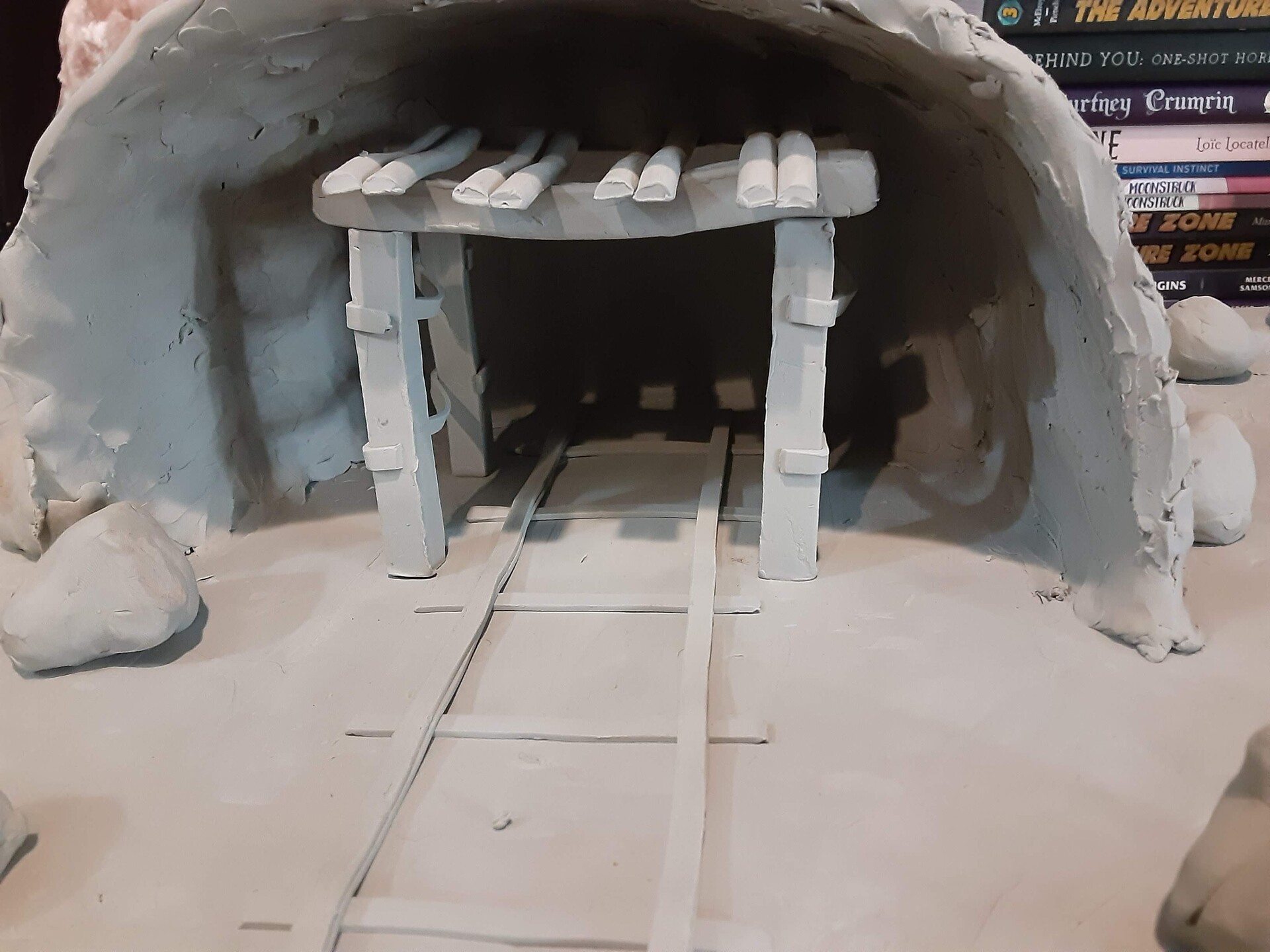 ArtStation - "Clay mine shaft"