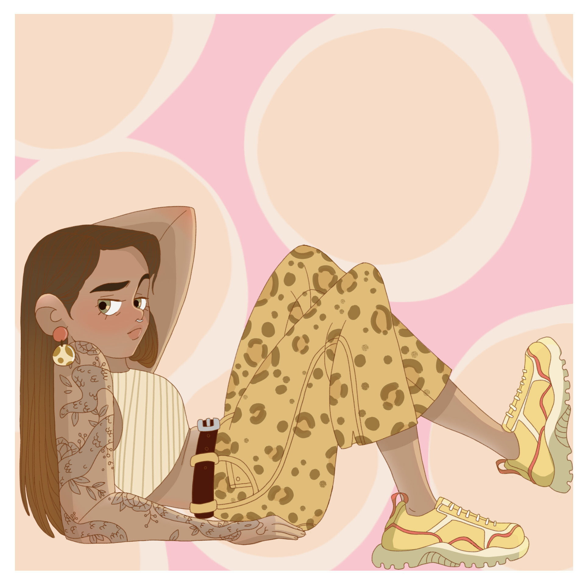 ArtStation - Leopard print