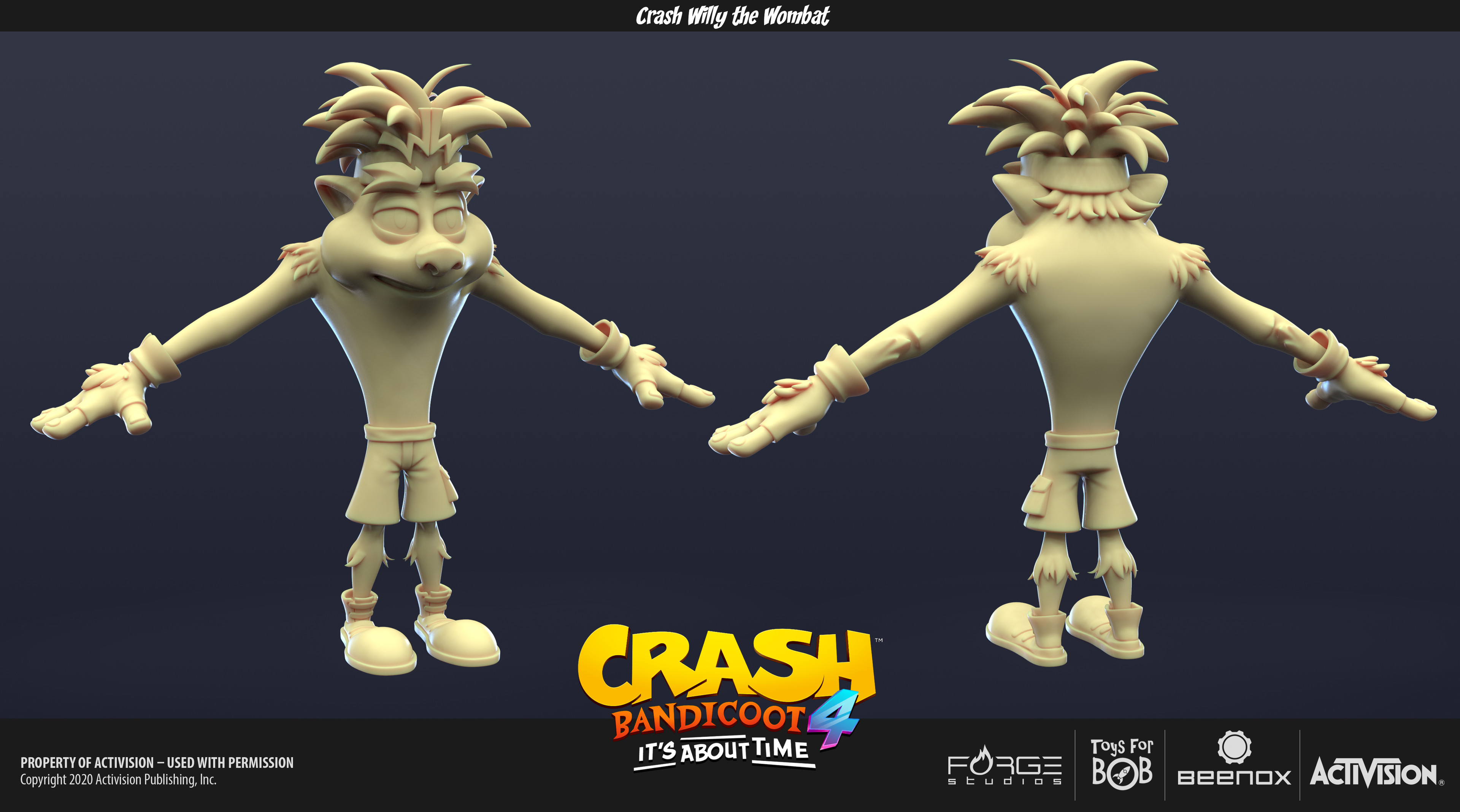 FORGE STUDIOS - Crash Bandicoot 4: It's About Time - Crash Willy The Wombat