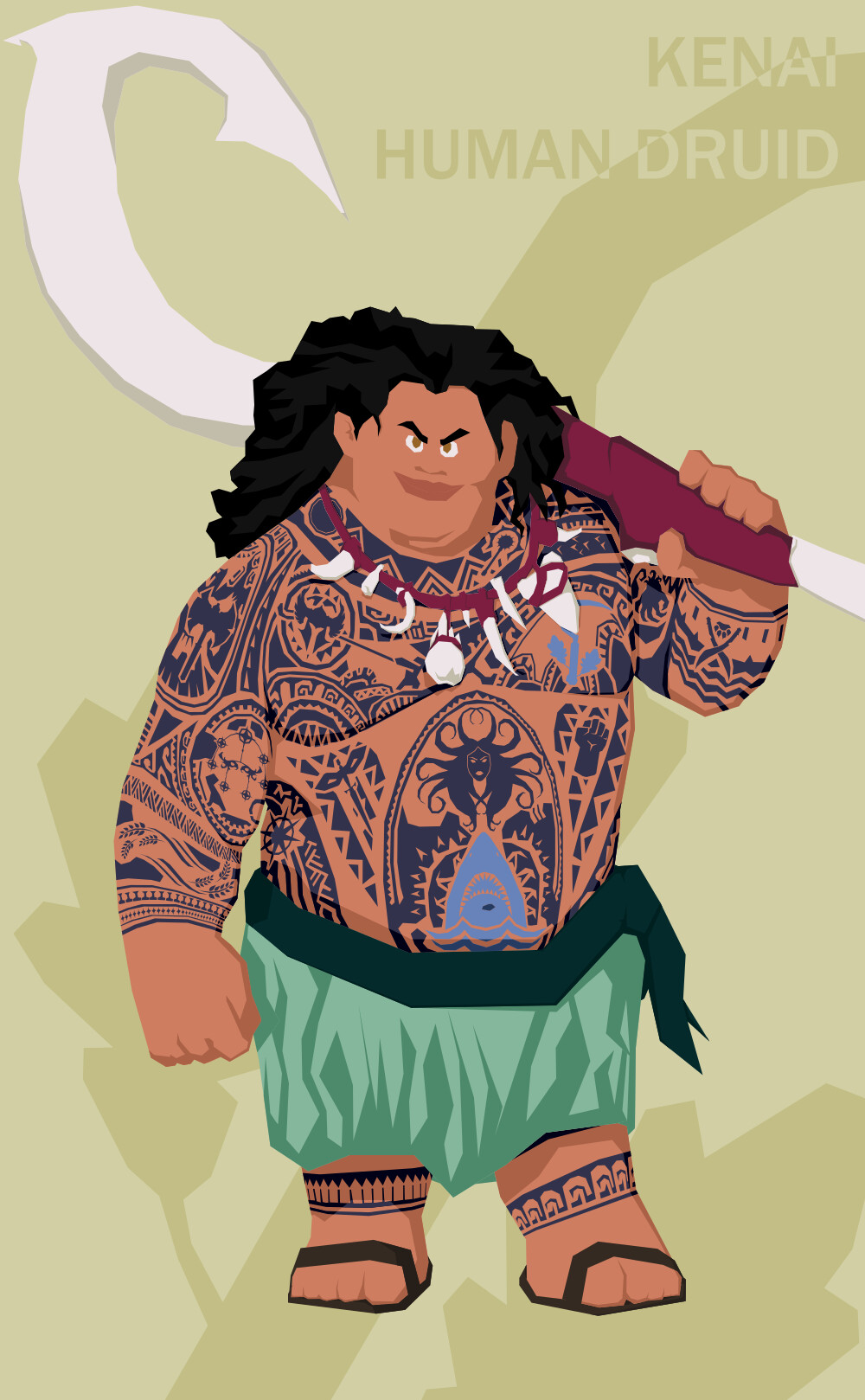 ArtStation - Kenai, DID D&D Character