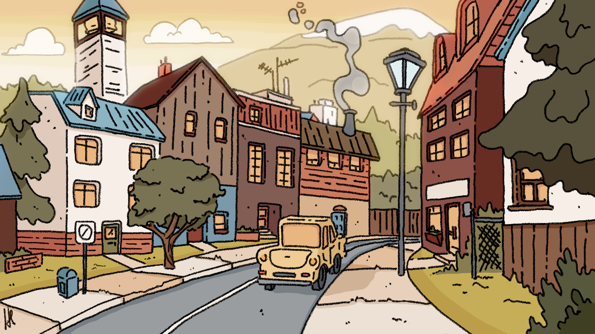 ArtStation - Streets of Trolberg