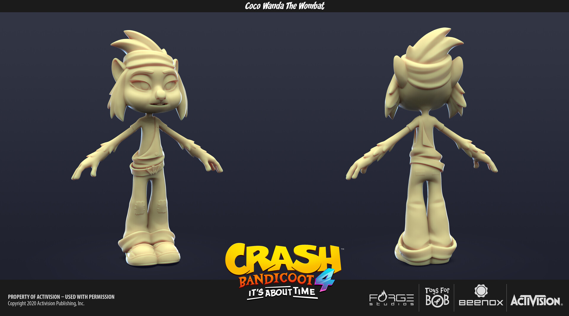 FORGE STUDIOS - Crash Bandicoot 4: It's About Time - Coco Wanda The Wombat