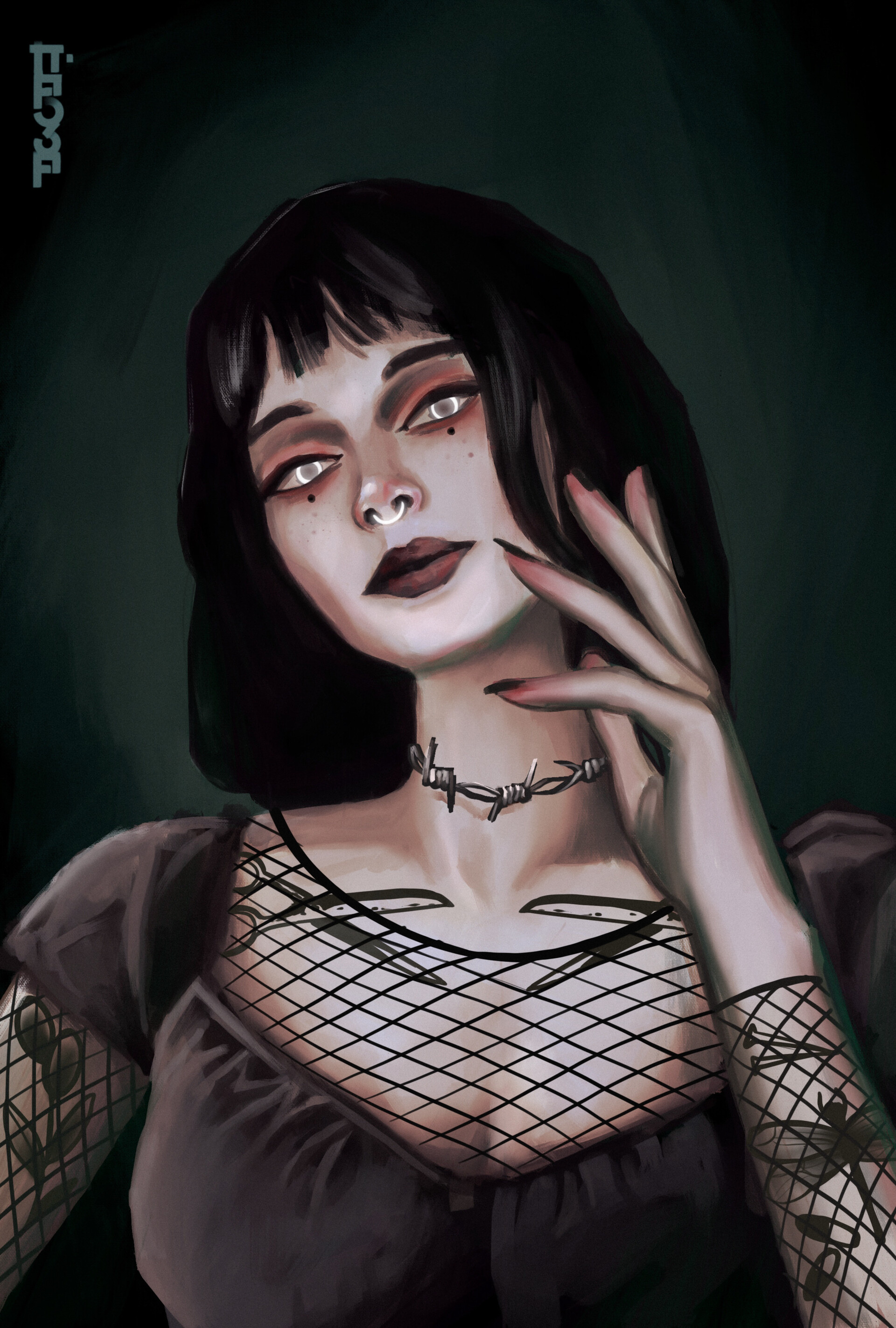 ArtStation - Drainer girl